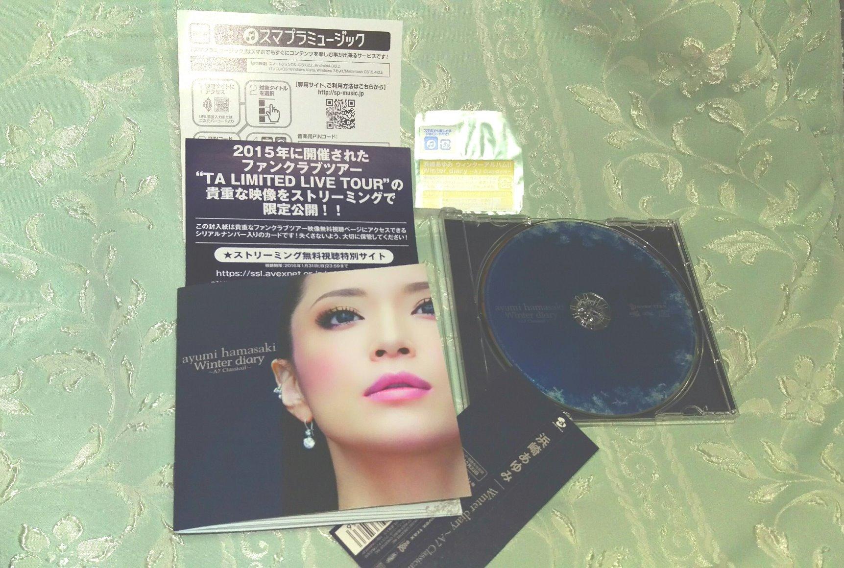 Amazon.co.jp: Winter diary ~A7 Classical~ - 浜崎あゆみ: ミュージック