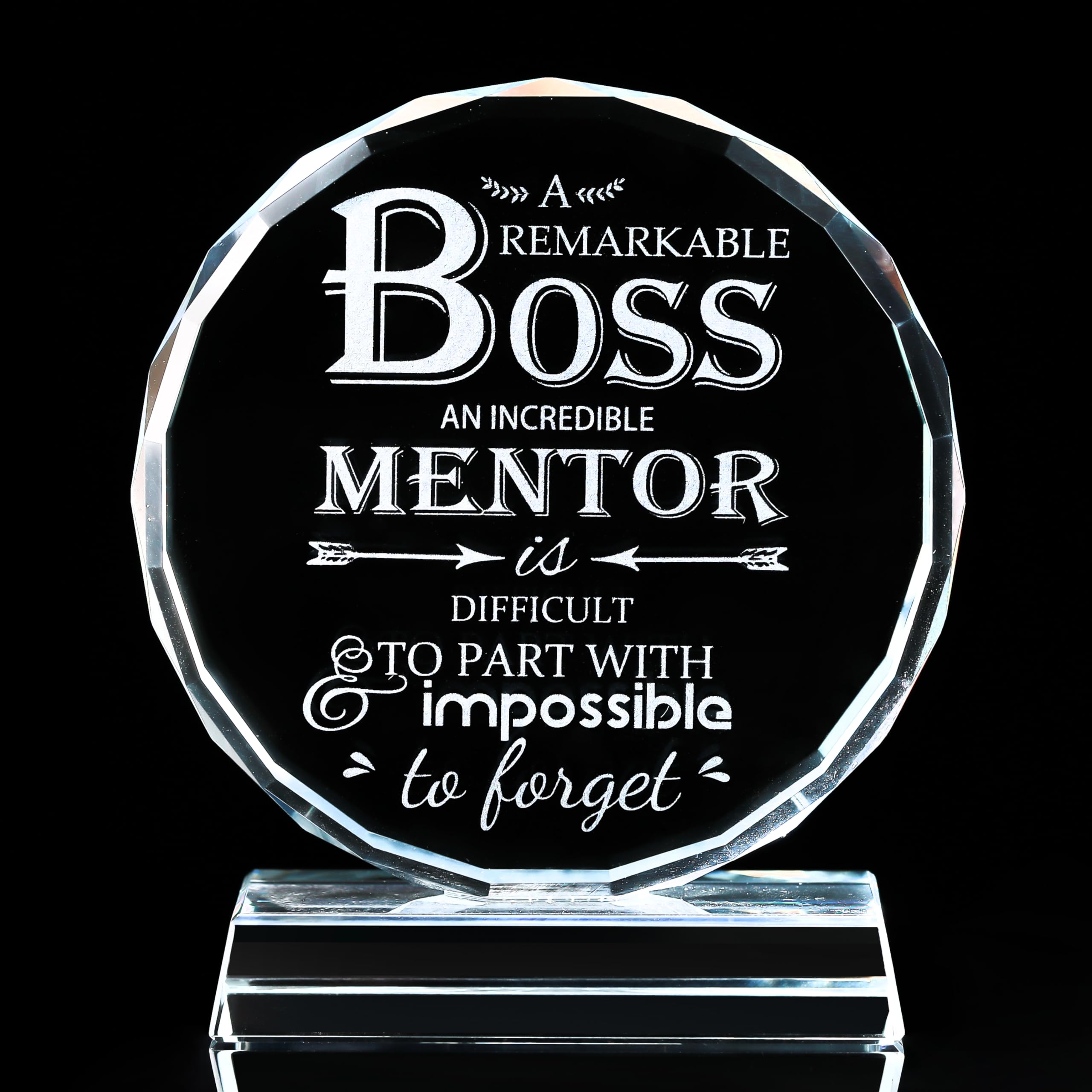 Regalos Para Mi Jefe De Trabajo Funny Boss Gift – Heart Crystal ...