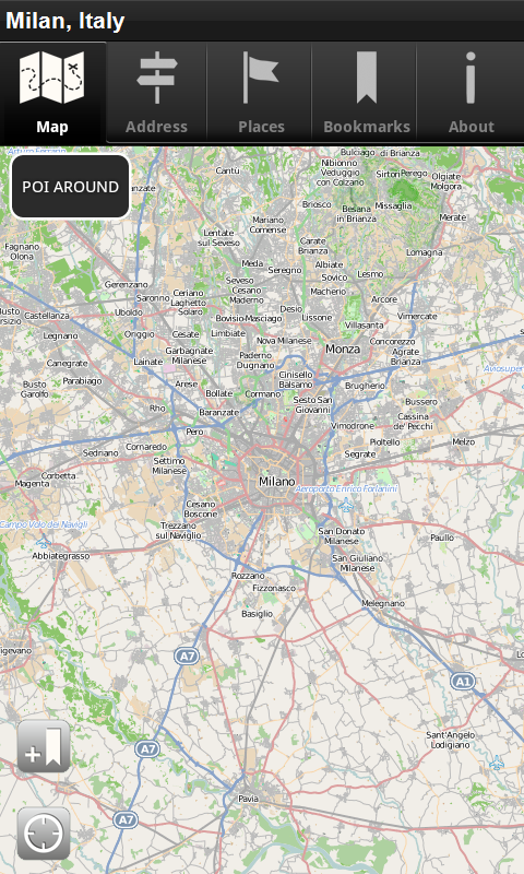 Milan Italy Map Google