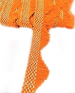 Amazon.com: CRAFTCURE Fringe Jhalar Lace Border for Dress/Sarees ...