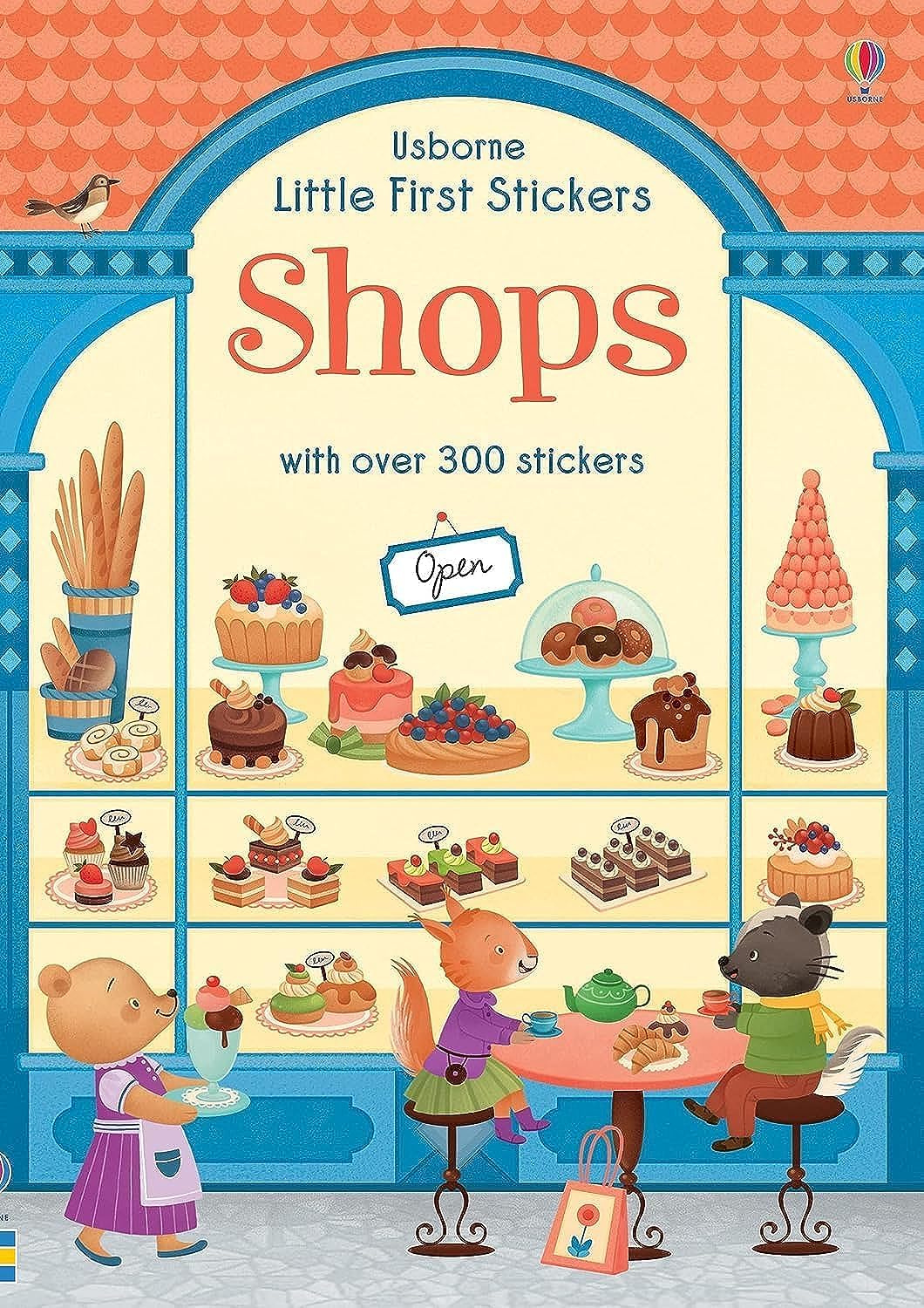 Little First Stickers Shops (Little Sticker Books): Abigail Wheatley ...