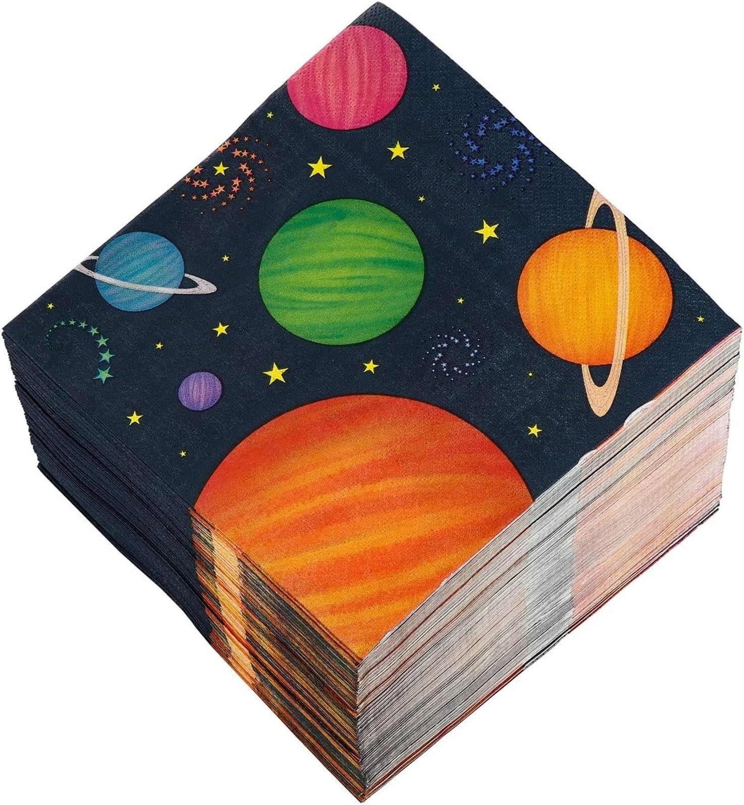 Amazon.com: 40Pcs First Trip Around The Sun Napkins Space Napkins for ...