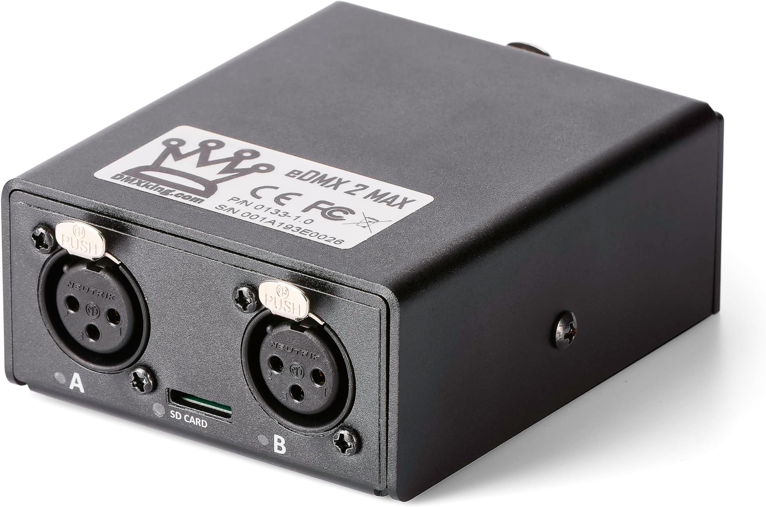 Amazon.com: DMXking eDMX2 MAX – Ethernet DMX Adapter 2 Universe PoE/USB ...