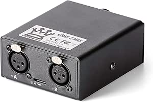 Amazon.com: DMXking eDMX2 MAX – Ethernet DMX Adapter 2 Universe PoE/USB ...