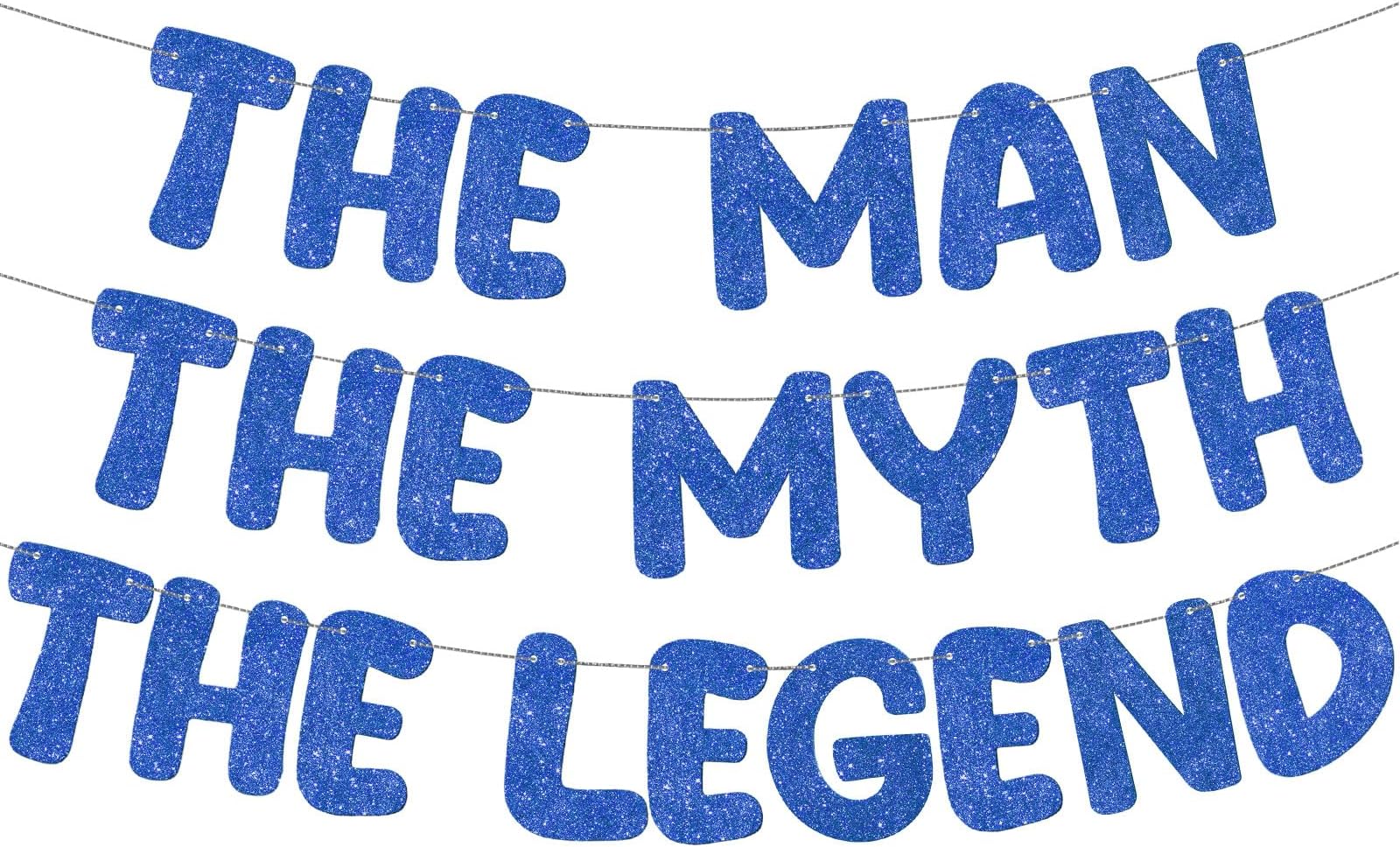 Amazon.com: The Man The Myth The Legend Banner, Father/Dad's Birthday ...