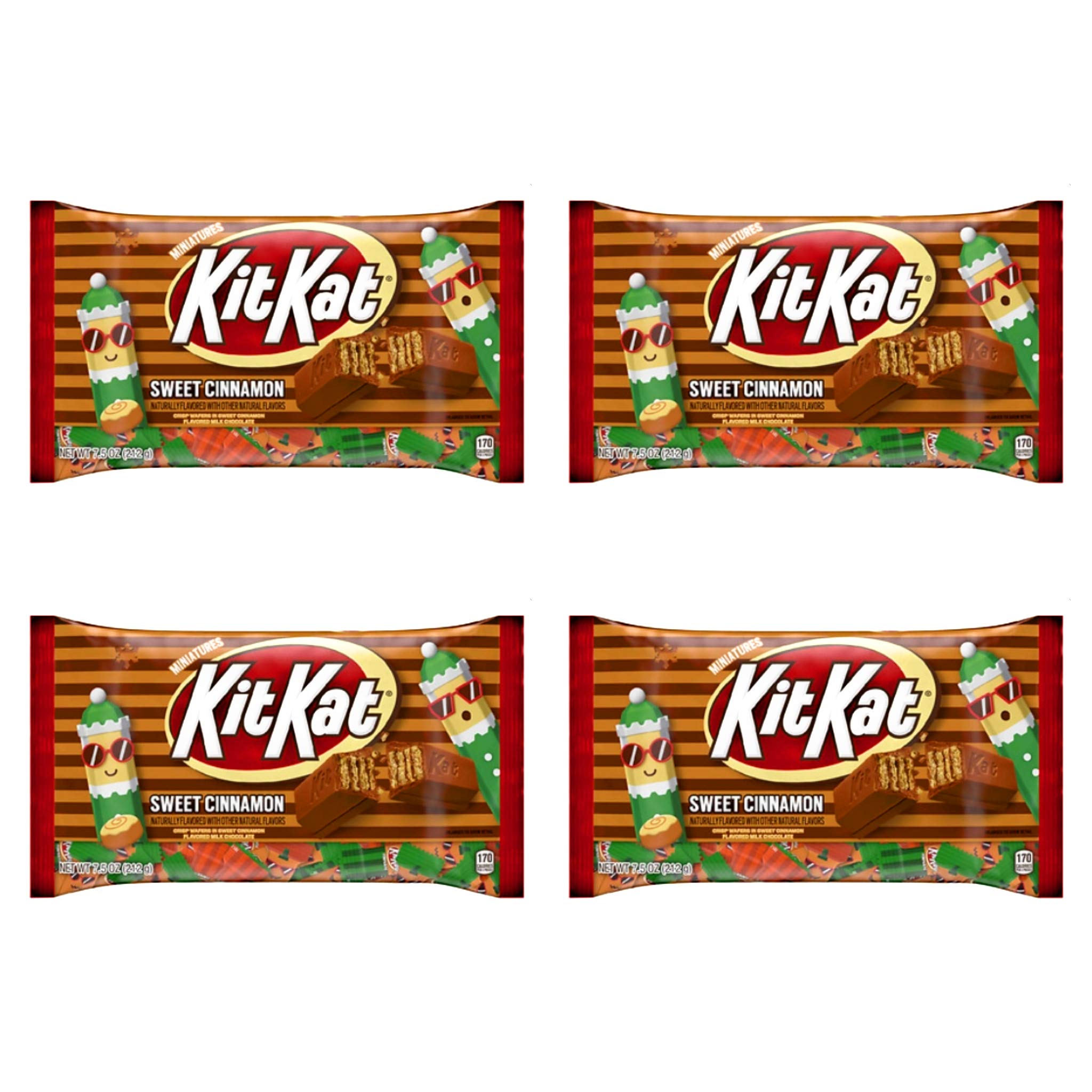 Buy Kit Kat Sweet Cinnamon Miniatures Limited Edition Holiday Chocolate ...