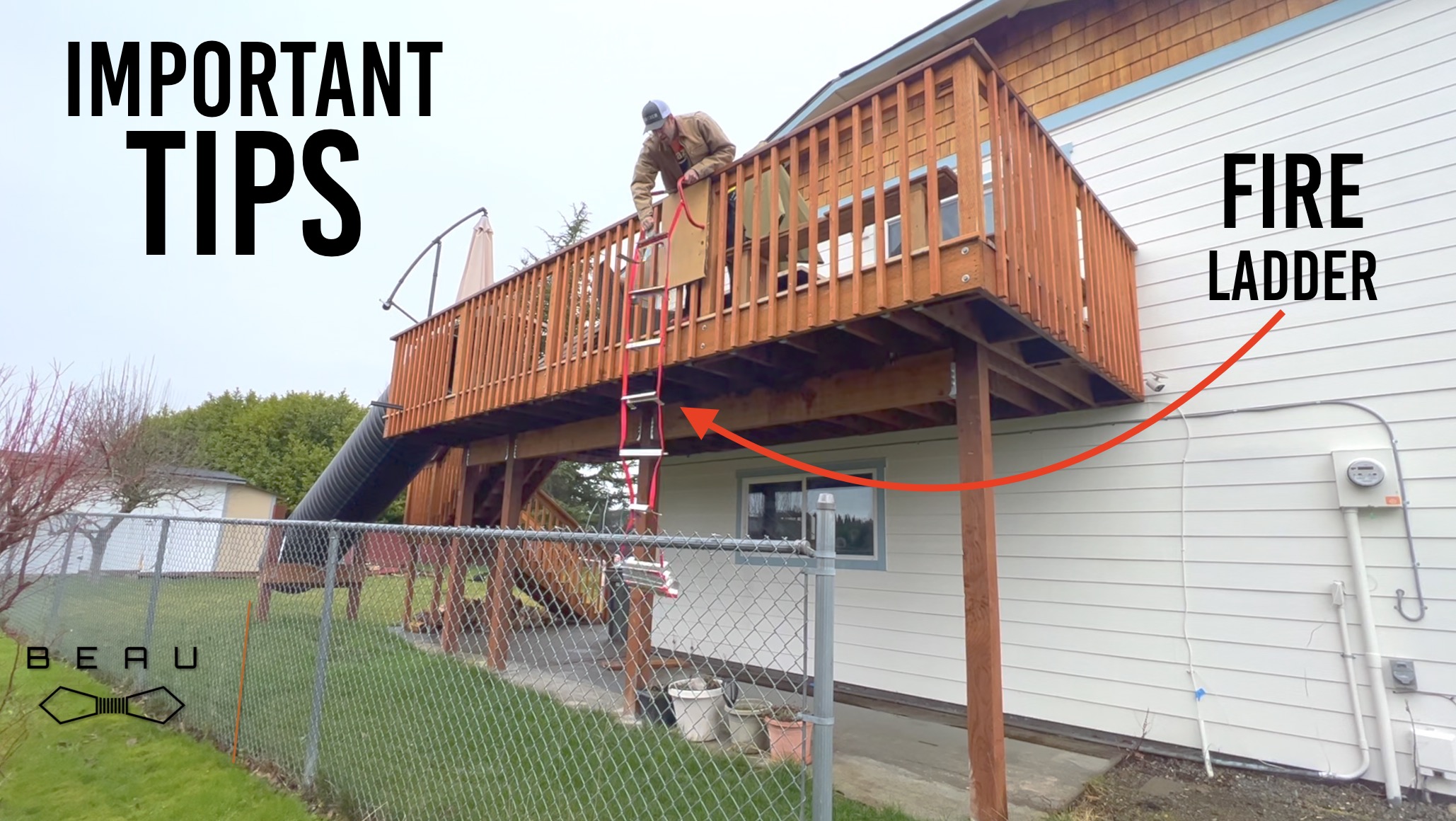 Watch SCARY going down this ladder. Here are my top 5 tips& on Amazon Live