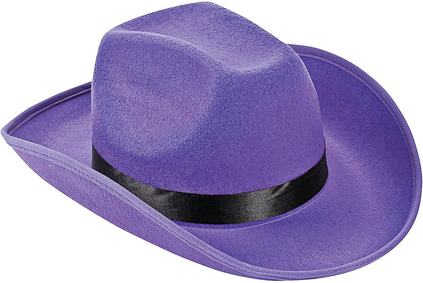 Amazon.com: Fun Express Purple Cowboy or Cowgirl Hat - Adult Costume ...