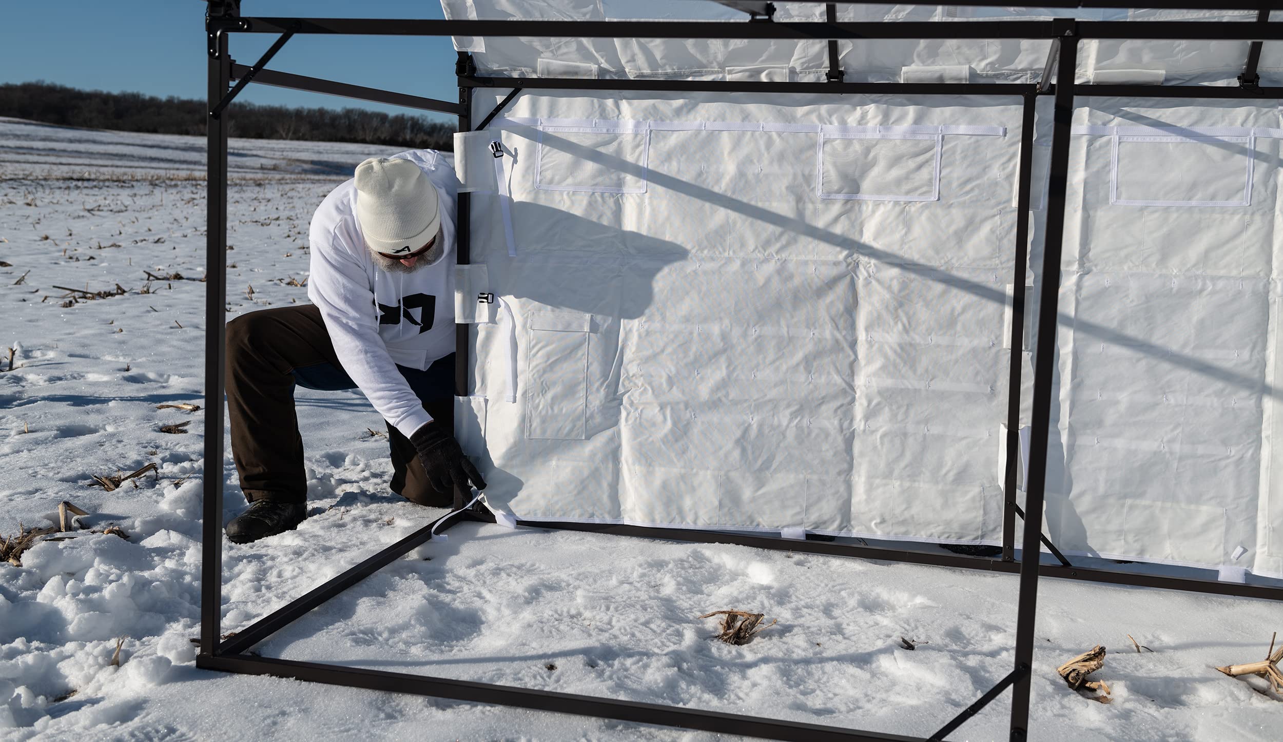 Snapklik.com : ALPS OutdoorZ Alpha Waterfowl Blind Snow Skin, UV ...