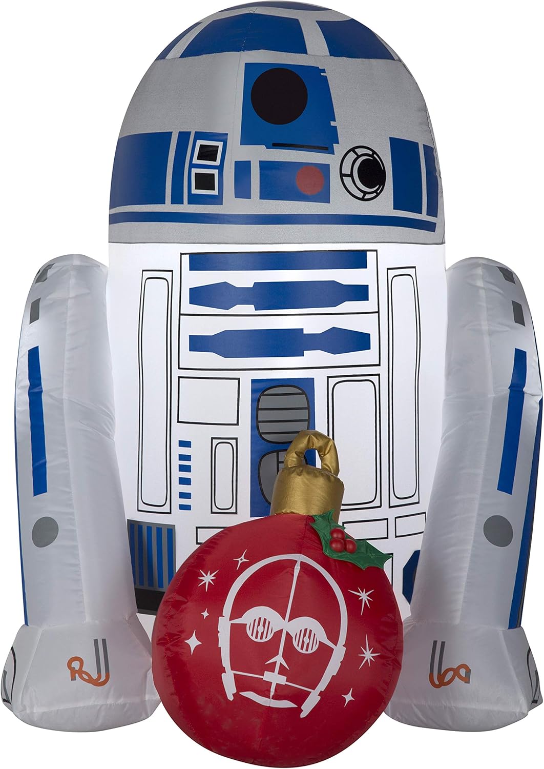 Amazon.com: Star Wars R2D2 4FT Christmas Inflatable Outdoor Yard ...