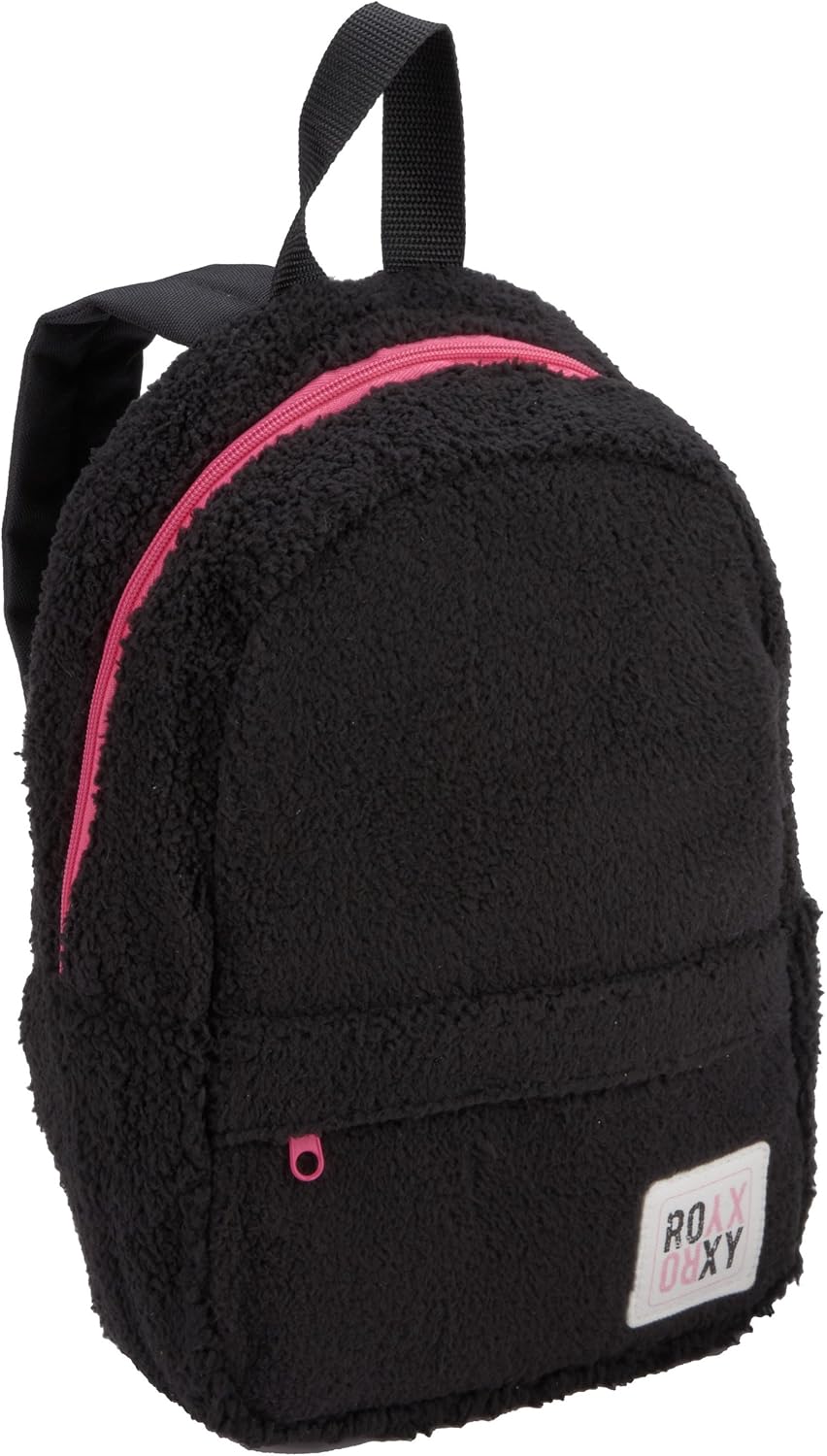 Amazon.com: Roxy Big Girls' Cuddle Adorable Sherpa Backpack, Black, One ...