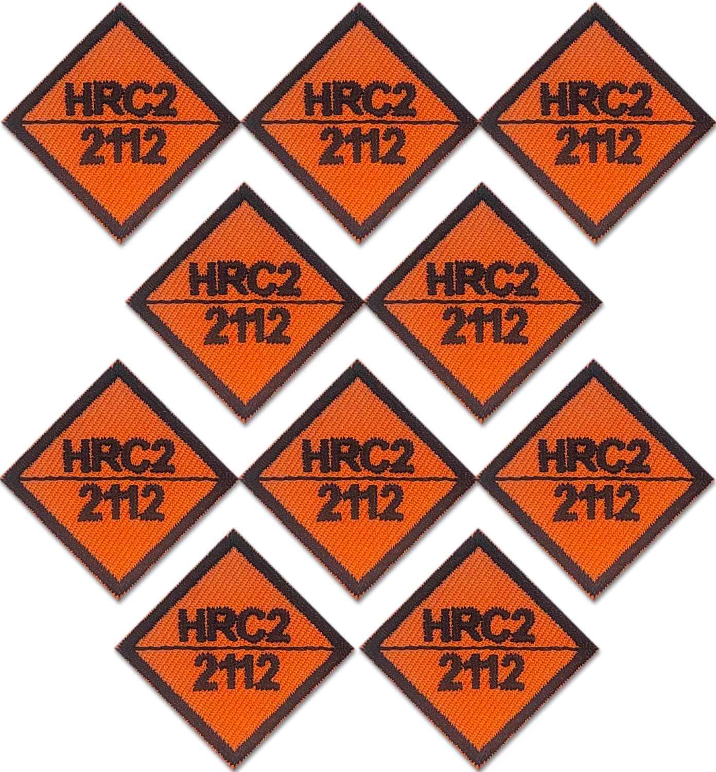 Amazon.com: HRC2 2112 Replacement Patches (10-Pack) Iron or Sew on ...