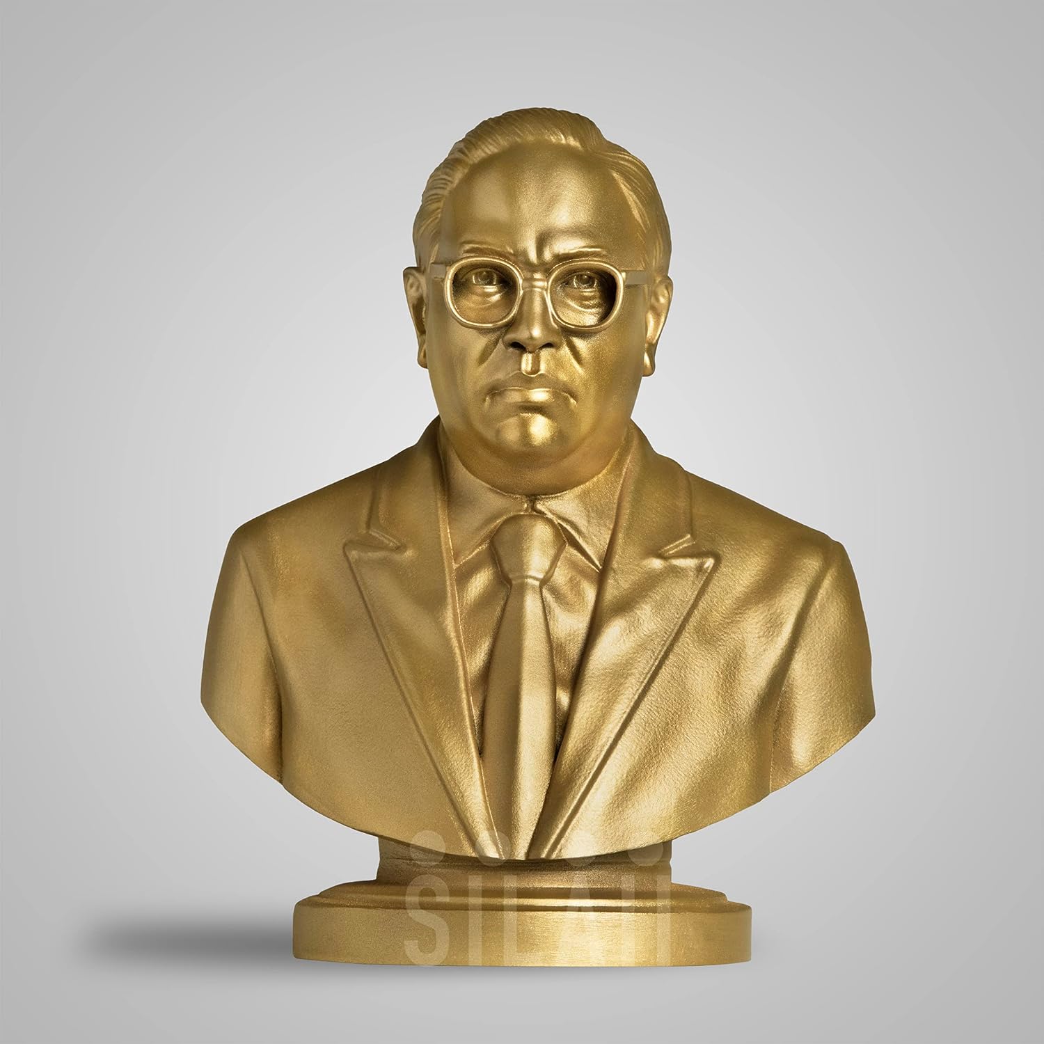 Buy SILAII Dr. B. R. Ambedkar Sculpture – 5 Inch, Gold Finish | Perfect ...