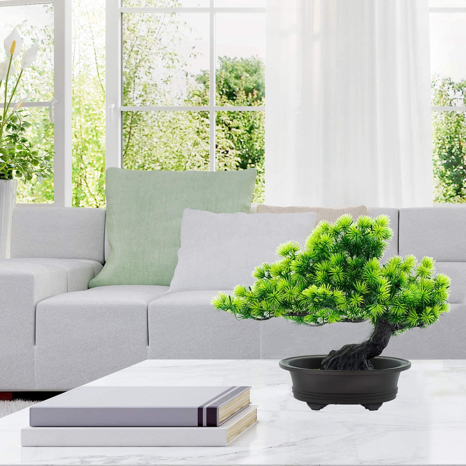 Snapklik.com : Artificial Plant Decor, Fake Plants Centerpiece Table ...