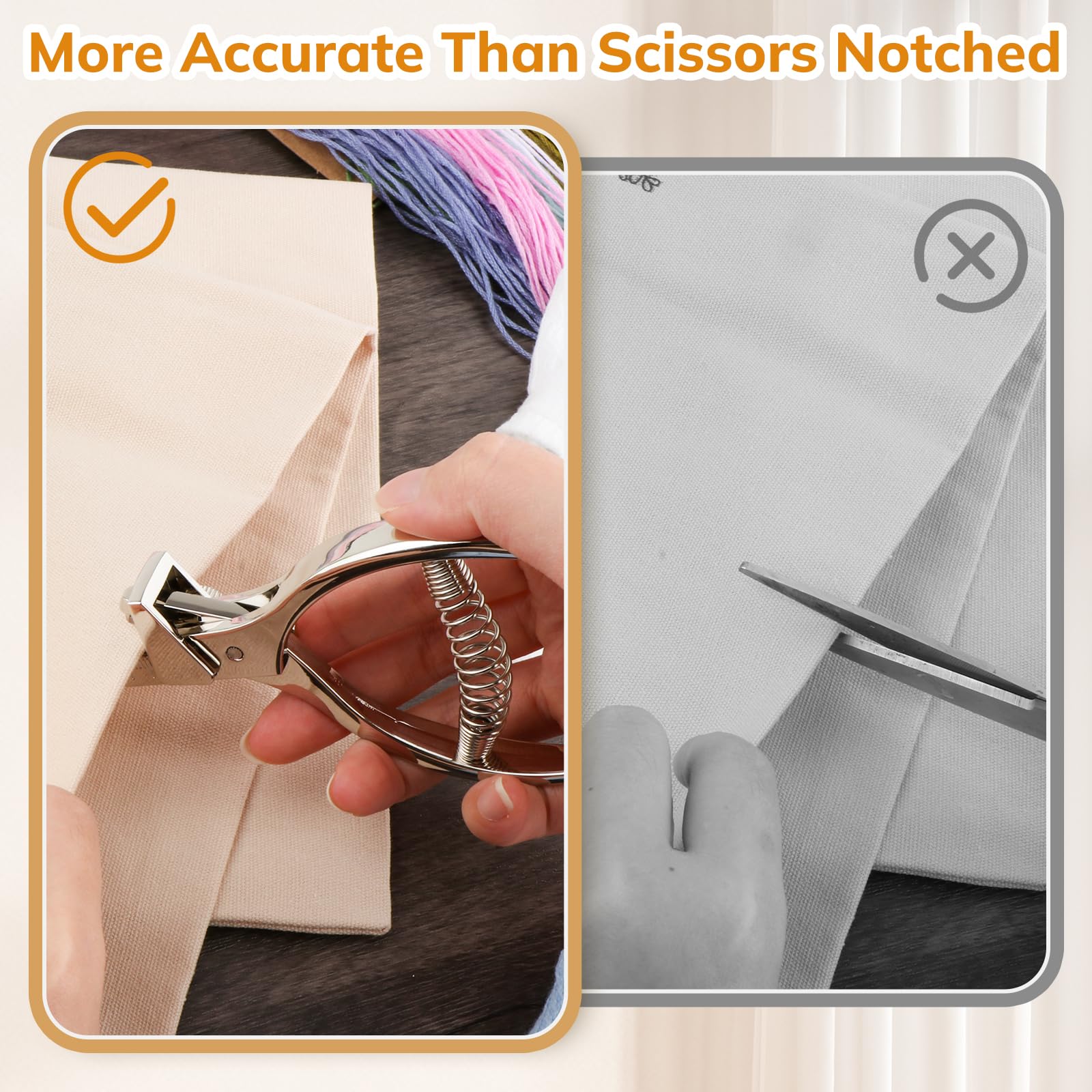 18x18 Inch Dinner Napkins Pattern Notcher Tool For Sewing - 4 Inch ...