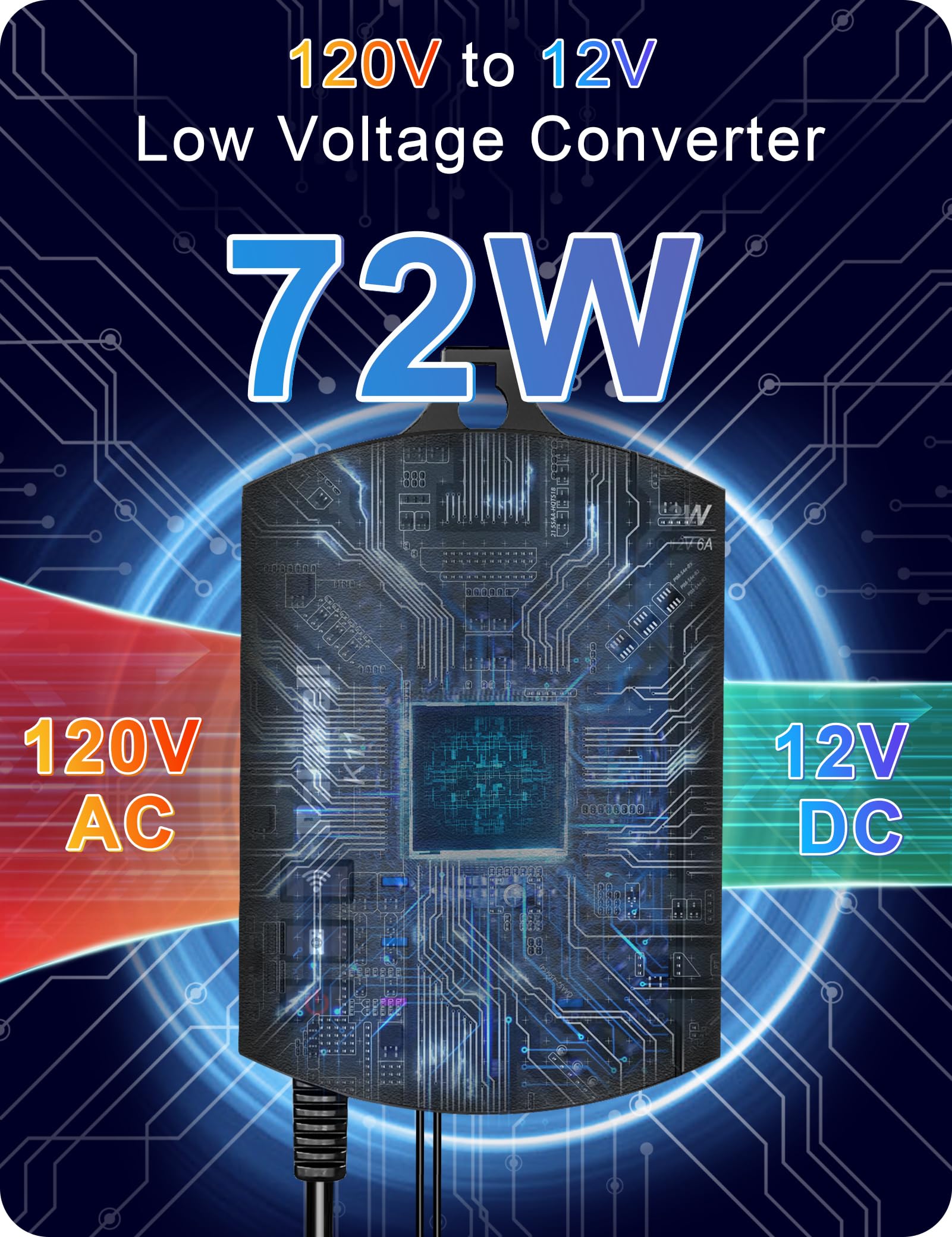 Snapklik.com : Palawell 72W WiFi Low Voltage Landscape Transformer ...