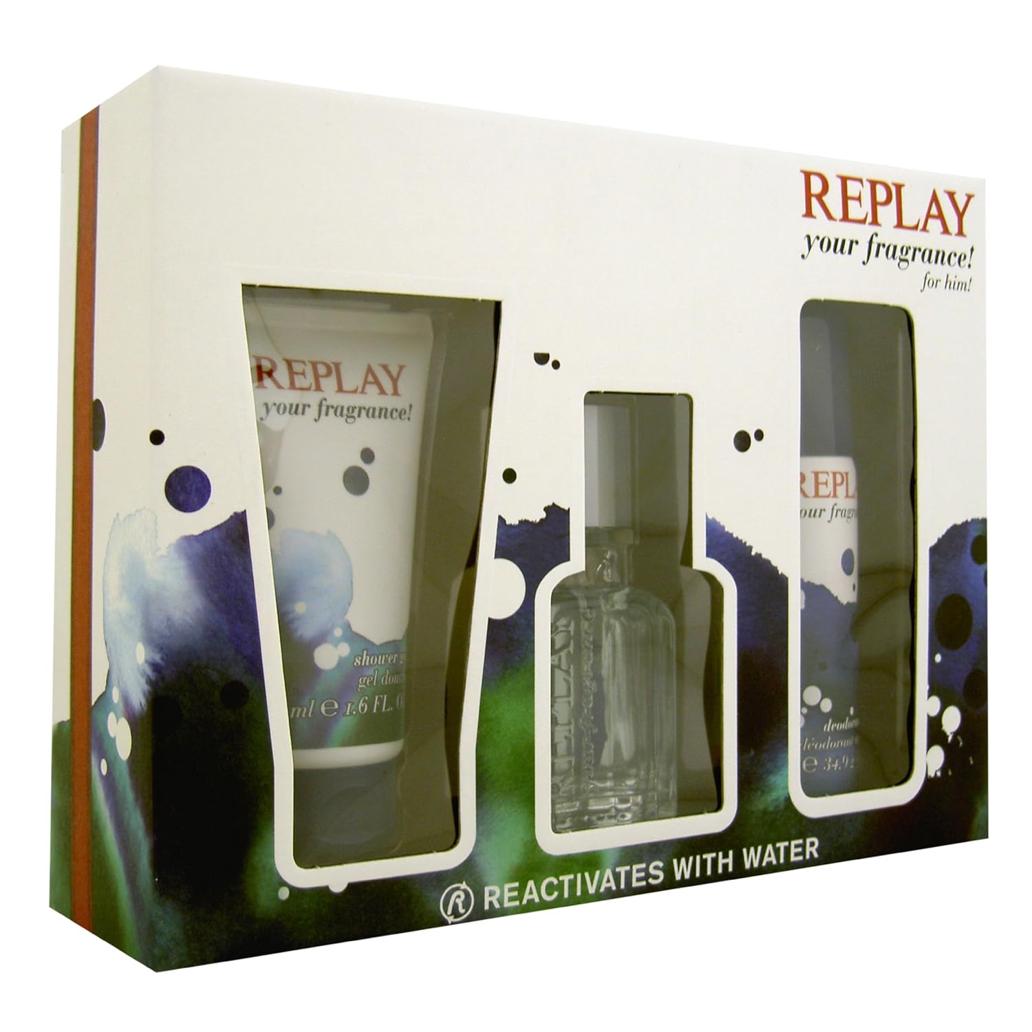 Replay your fragance for him Geschenkset Eau de Toilette 30 ml, Shower ...