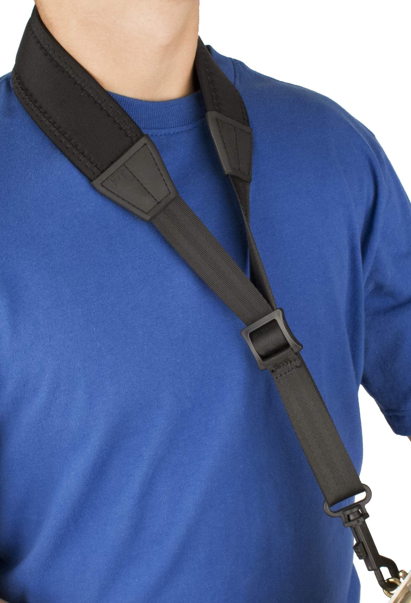 Amazon.com: Pro Tec A305P 24-Inch Tall Padded Saxophone Neck Strap with ...