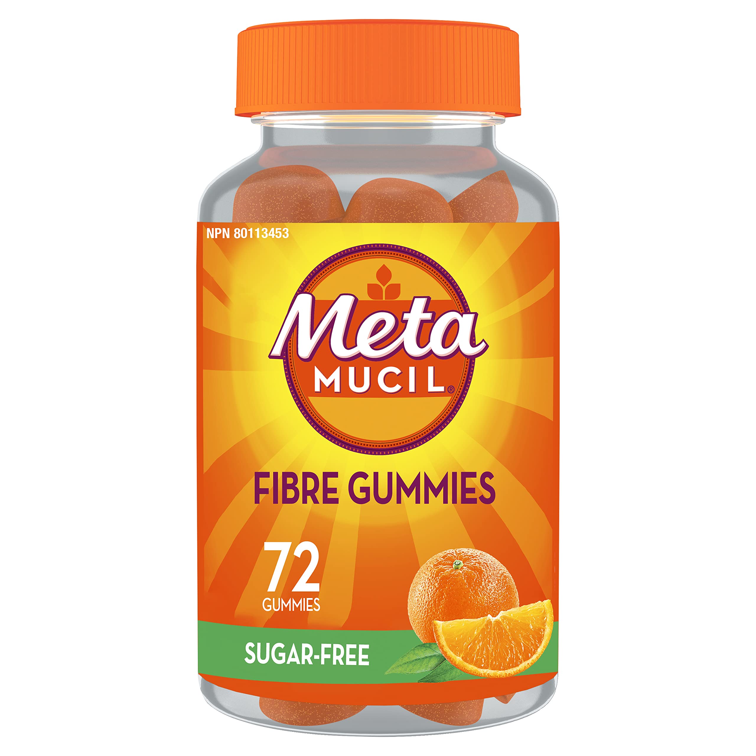 Metamucil Fibre Gummies, No Sugar Added, Daily Supplement, Prebiotic ...
