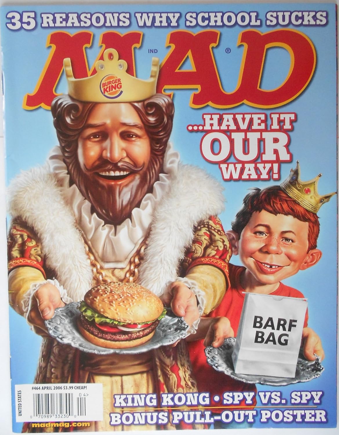Mad Magazine Issue # 464 April 2006: William M. Gaines: Amazon.com: Books
