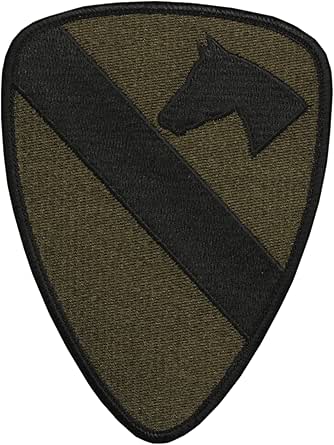 Amazon.com: 1st Cavalry division Patch Subdued : Clothing, Shoes & Jewelry