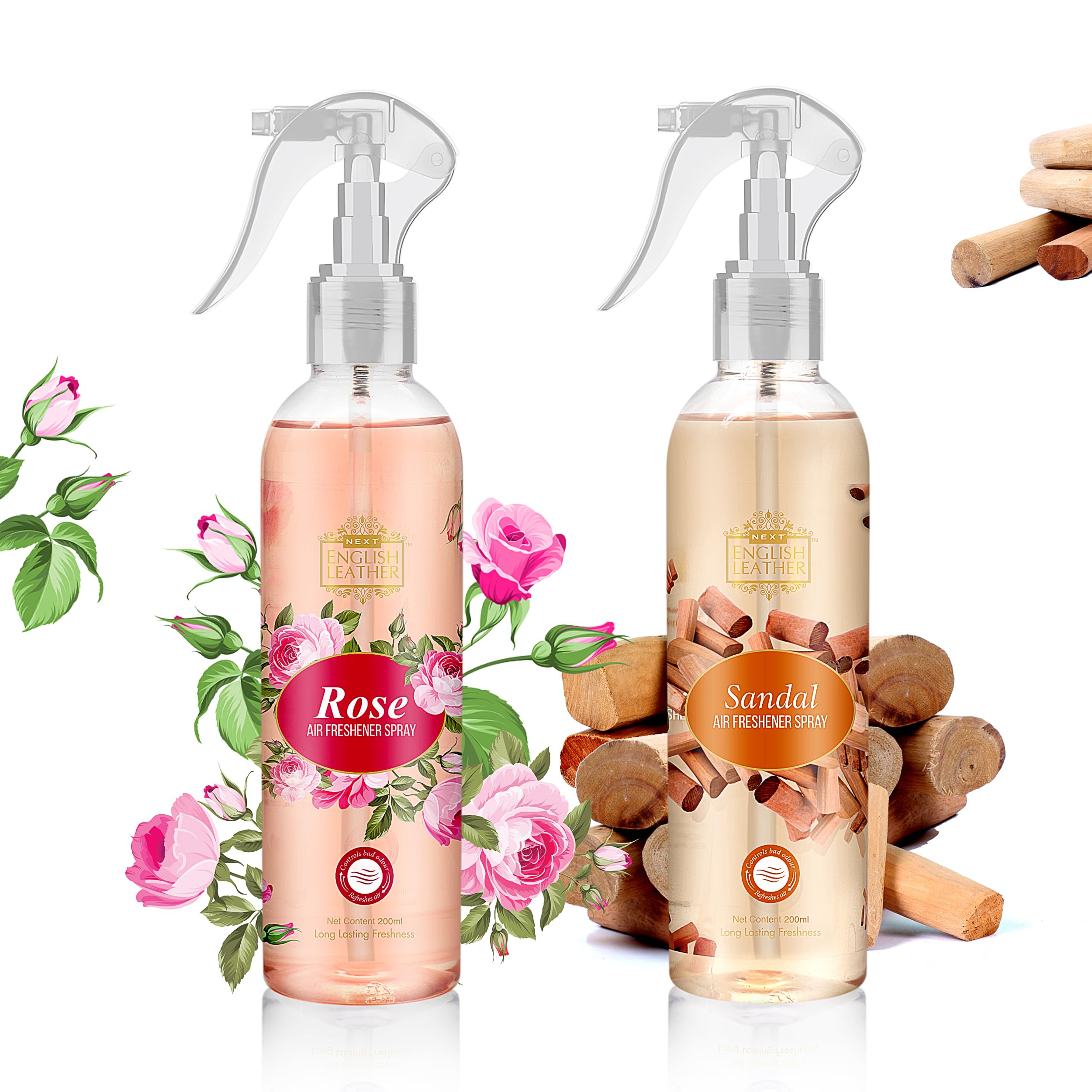 Next Care English Leather Nature Inspired Room Air Freshener Spray(Pack ...