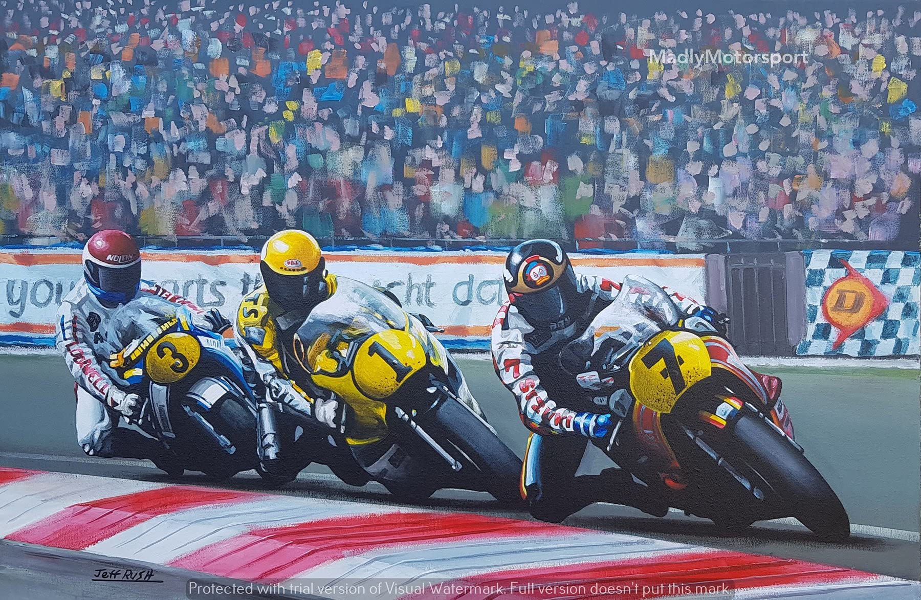 Buy Limited Edition 'Barry Sheene, Kenny Roberts, Wil Hartog ...