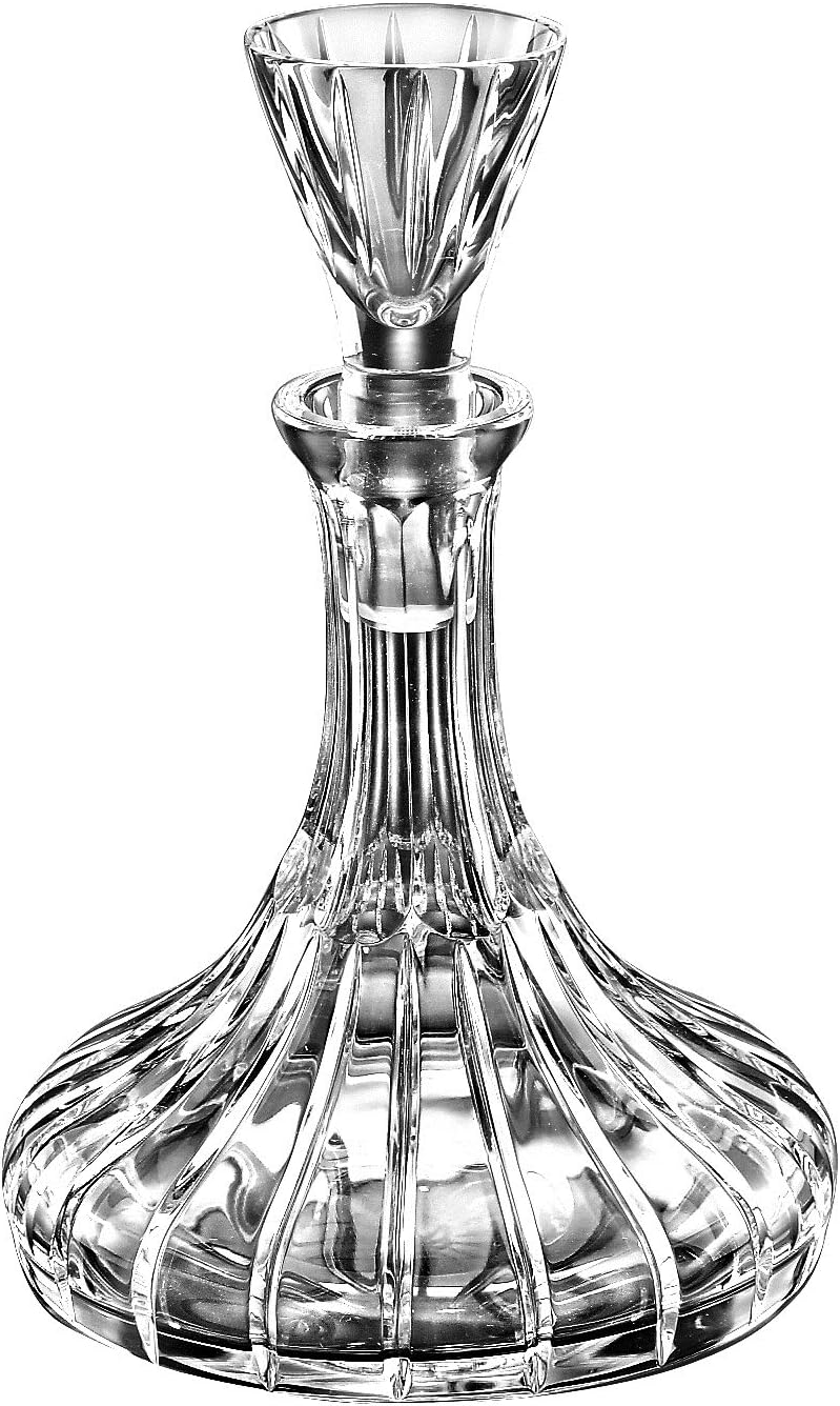Amazon.com | Crystal Ships Decanter - Ship Captains Decanter - 32 oz ...