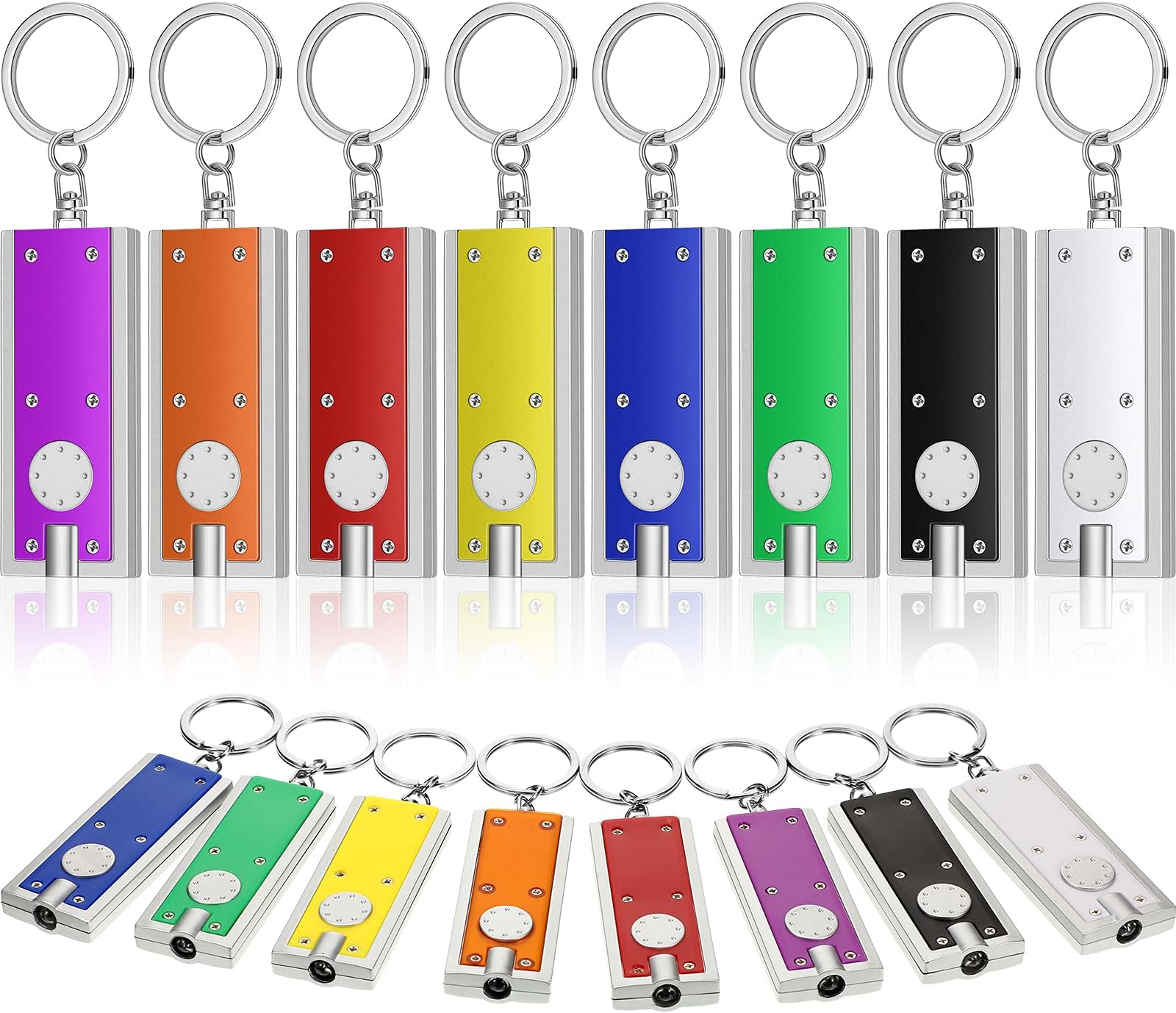 Buck Light: Powerful LED Keychain Lights, 5 Pack, Assorted Colors ...