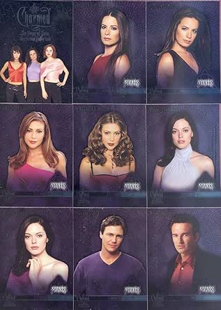 CHARMED POWER OF THREE 3 2003 INKWORKS COMPLETE BASE CARD SET OF 72 TV ...