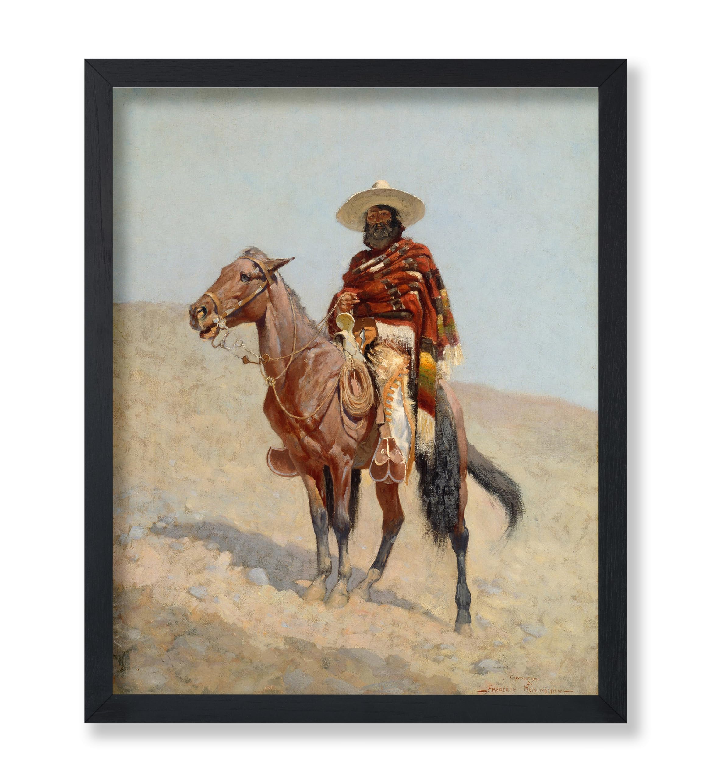 Amazon.com: Poster Master Vintage Cowboy Poster - Retro A Mexican ...