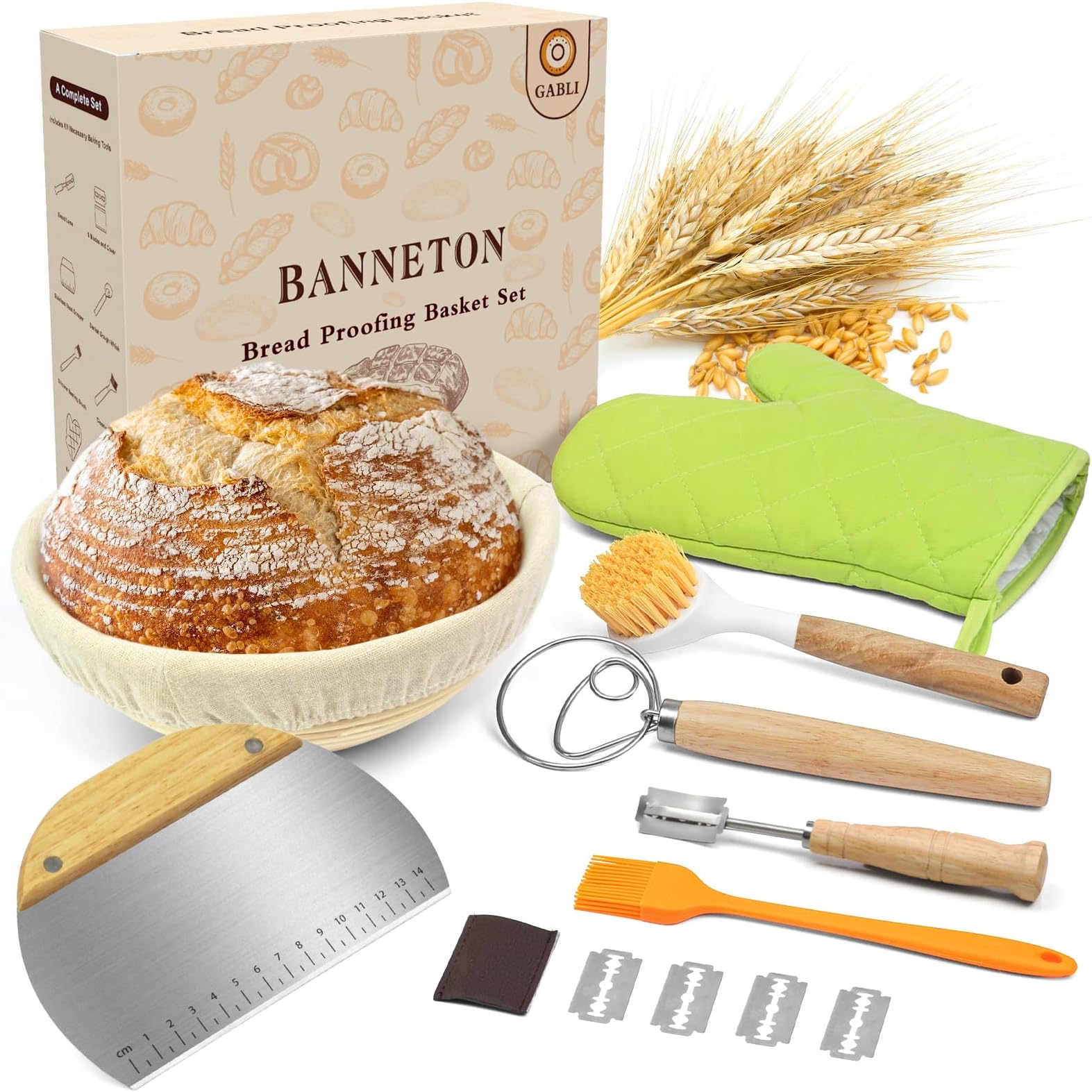 Amazon.com: Silicone Bread Proofing Basket, Sourdough Bread Baking ...