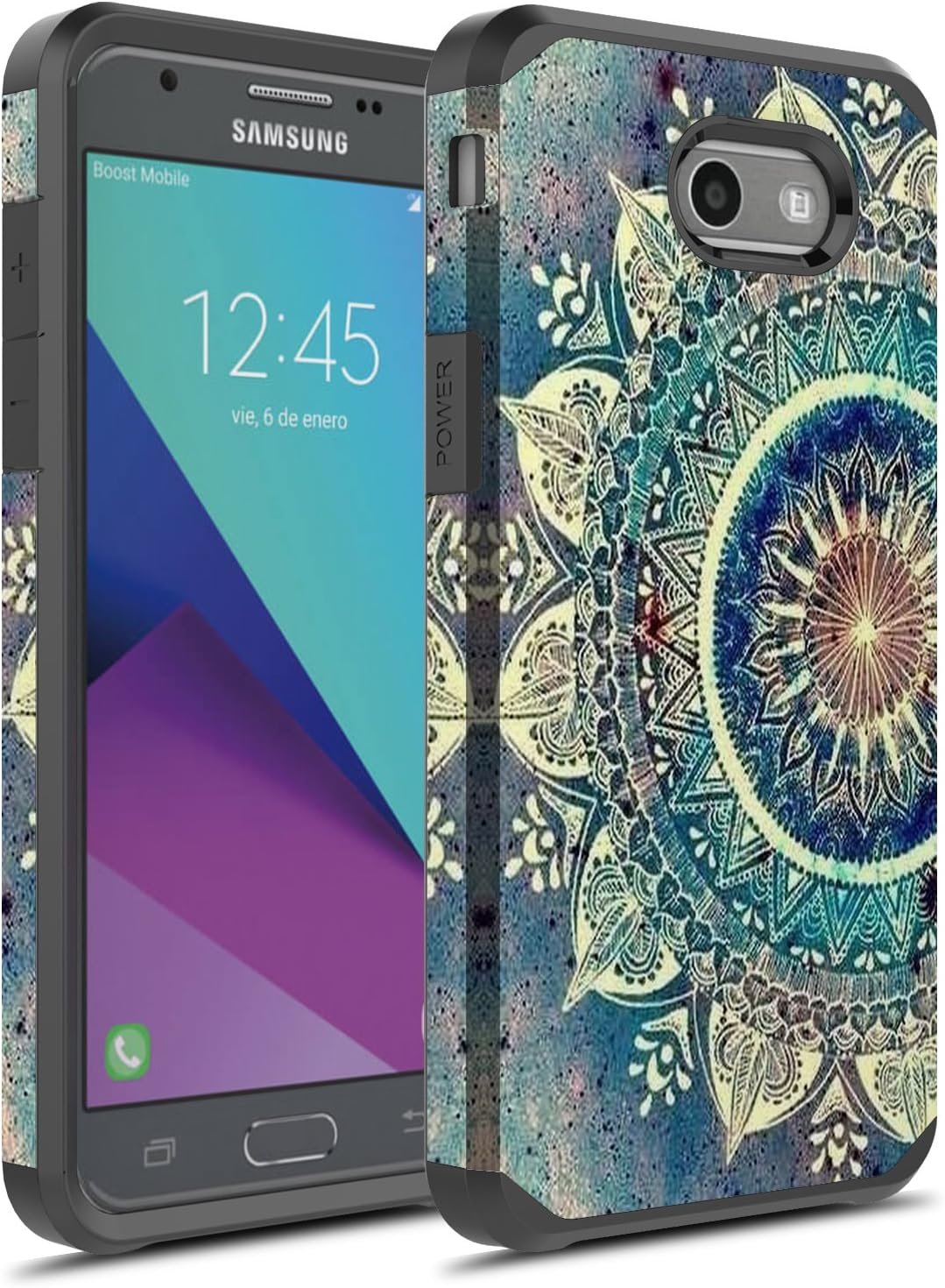 Amazon.com: Rosebono Emerge Case - Galaxy J3 Prime / Amp Prime 2 / J3 ...