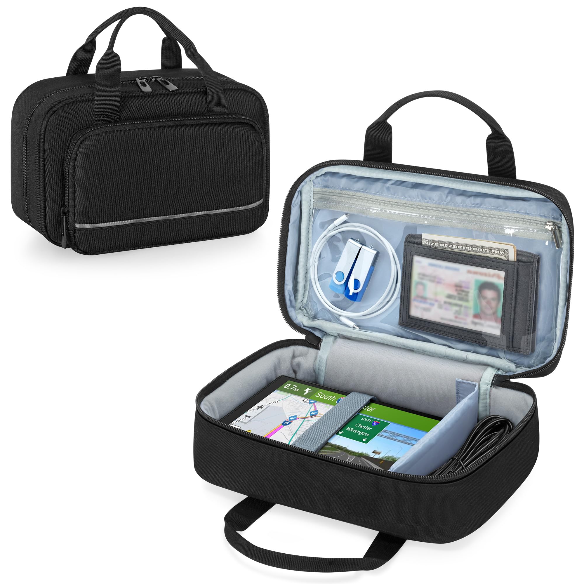 Amazon.com: CURMIO 5-8 inch GPS Travel Case Compatible with Garmin ...