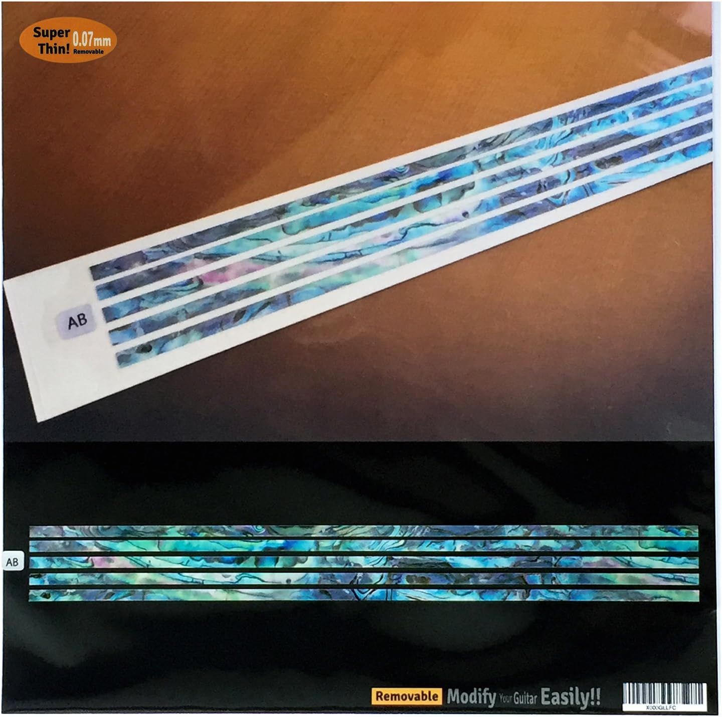 Amazon.com: Jockomo Customize Guitar Inlay Sticker Stick-3mm Wide (BL ...