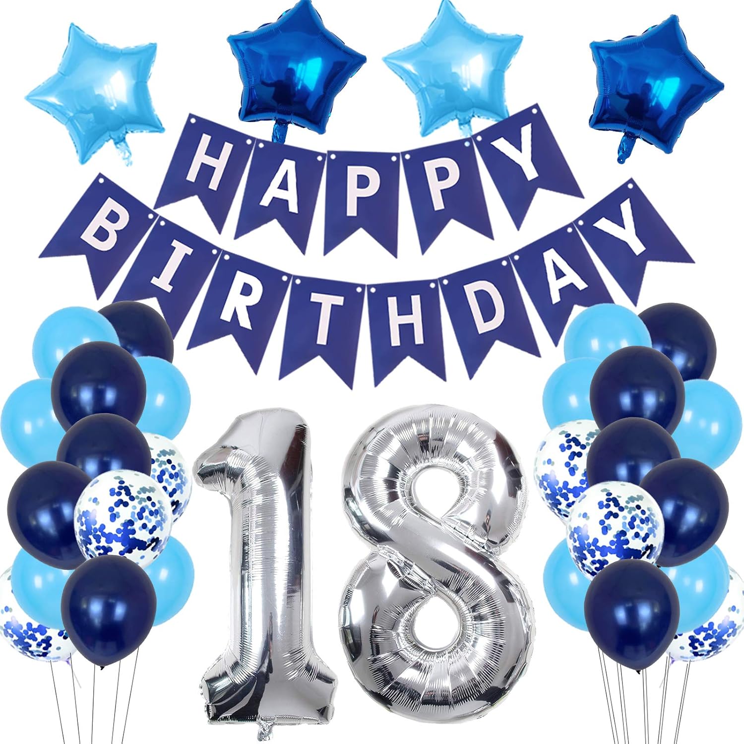 Amazon 18th Birthday Decorations Boys Girls 18th Birthday 