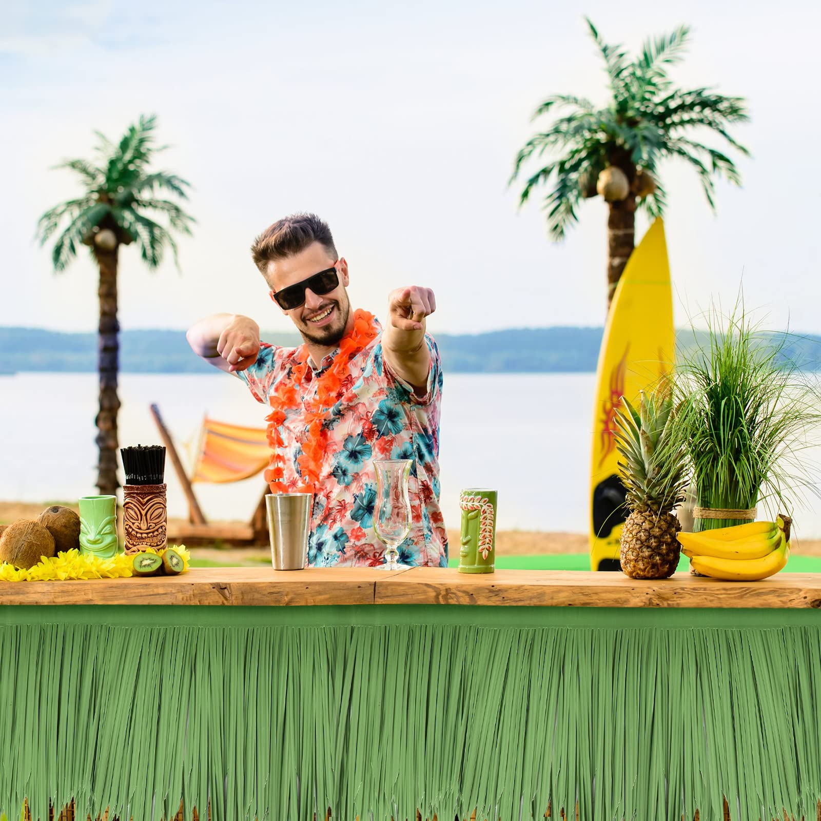 Snapklik.com : Mexican Tiki Hut Grass Skirting Roof Tiki Bar Grass Duck ...