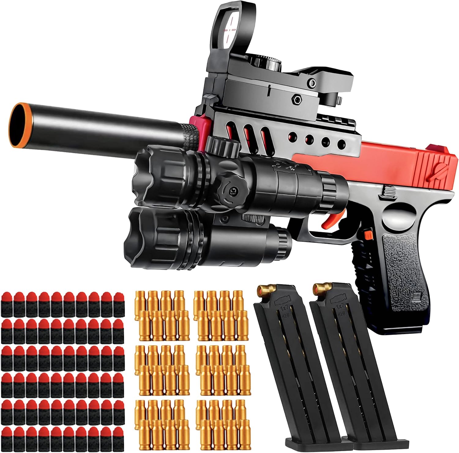 Amazon.com: Toy Gun Gel Blaster with Soft Bullets Toys Guns Foam ...