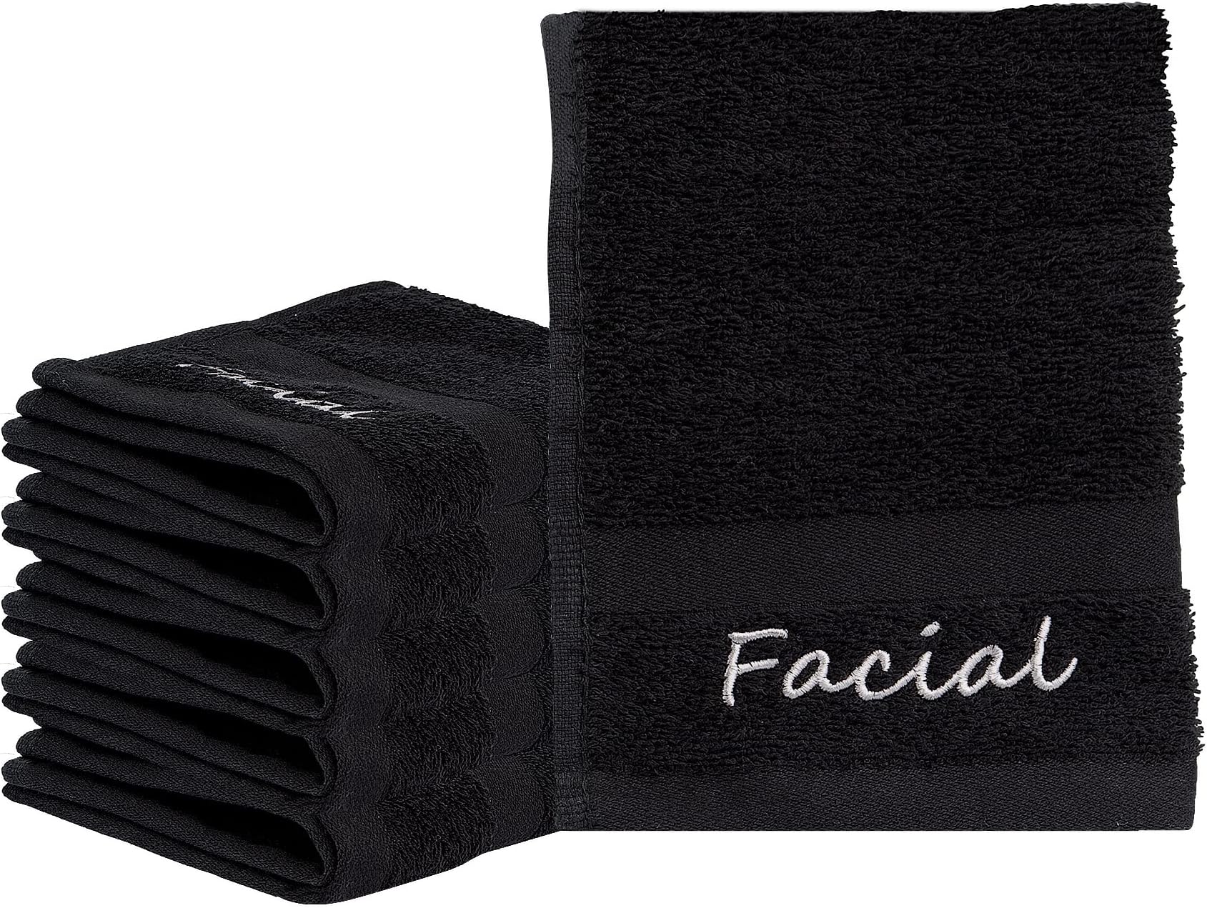 Amazon.com: Tens Towels 6 PC Facial Makeup Removal & Cleansing Towels ...