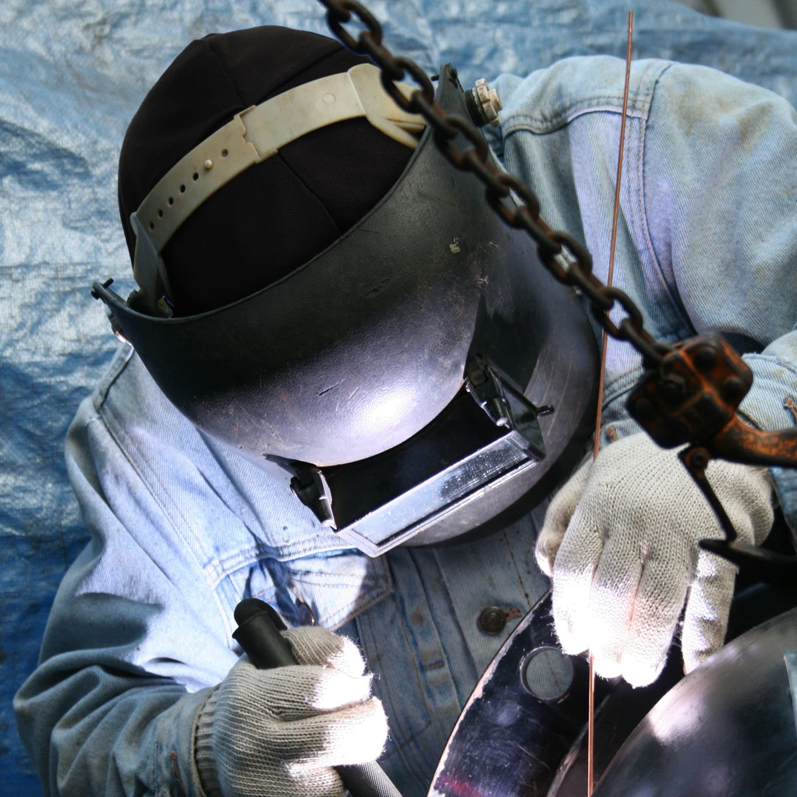 Snapklik.com : Janmercy 2 Pcs Welding Caps For Men Washable Water Flame ...