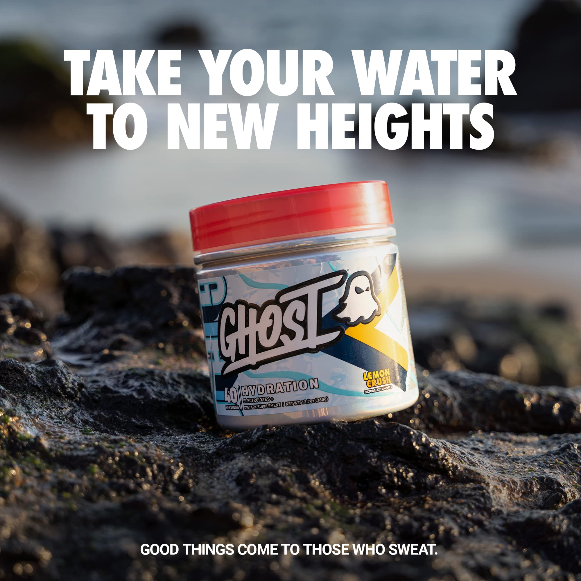 Snapklik.com : GHOST Hydration, Lemon Crush, 40 Serv, Electrolyte ...