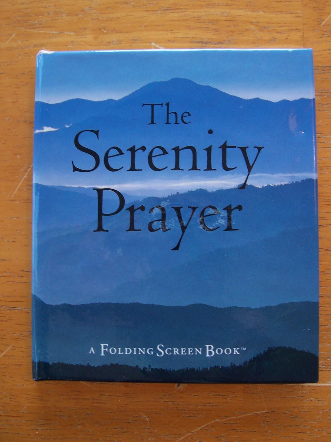 The Serenity Prayer/a Folding Screen Book: Woods, Charles Rue ...