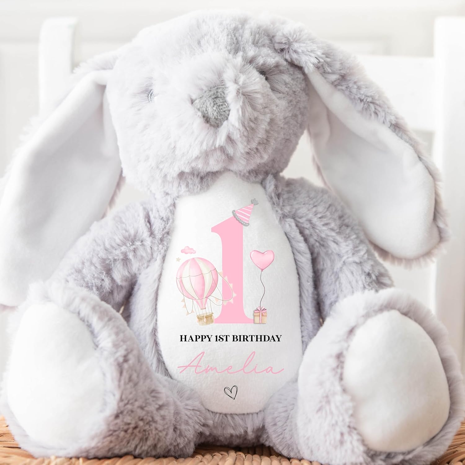 Personalised 1st Birthday Teddy | 1st Birthday Gift | First Birthday ...