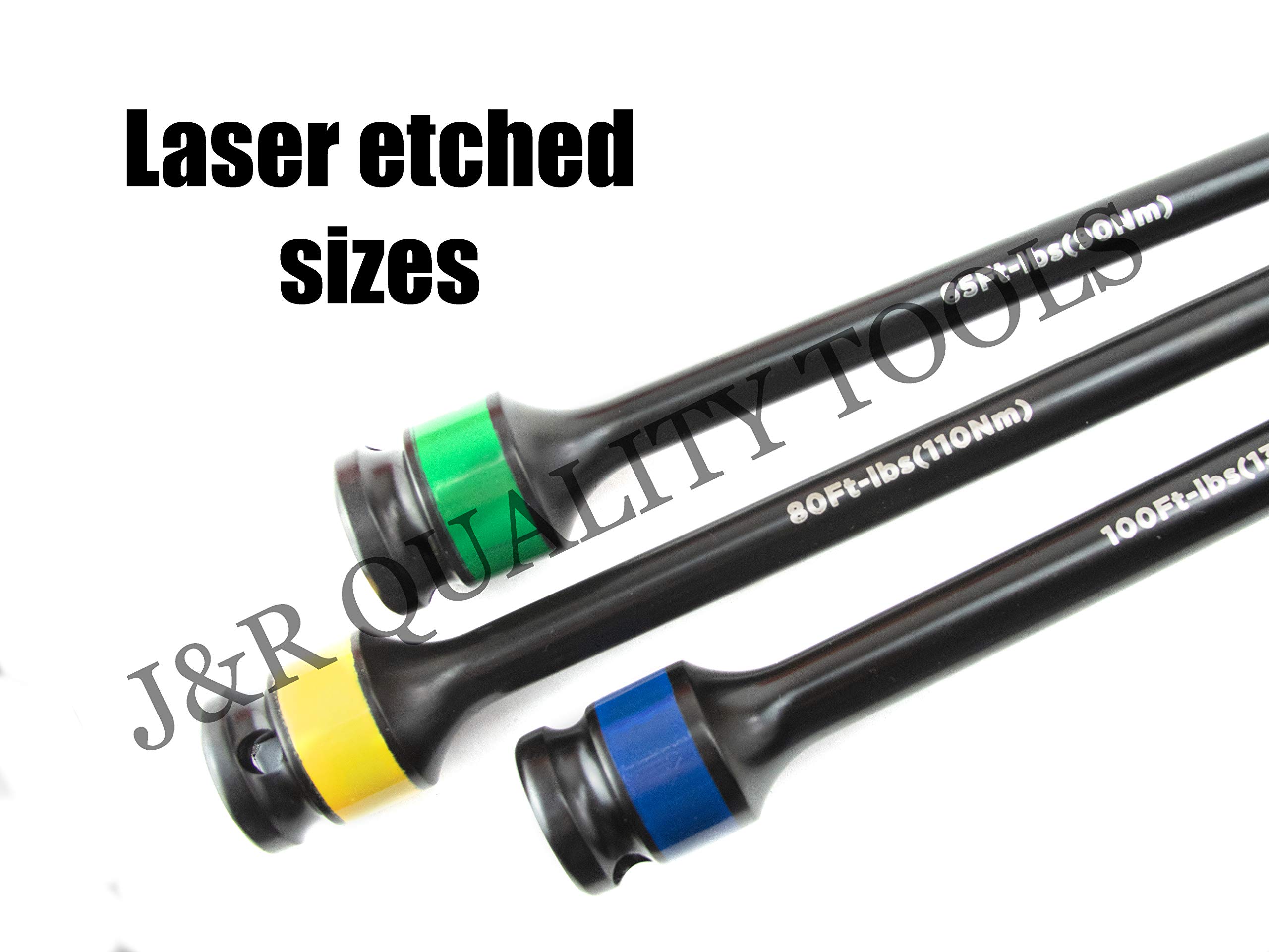 Snapklik.com : 5PC TORQUE EXTENSION BAR TOOL SET 1/2" DR DRIVE TORQ ...