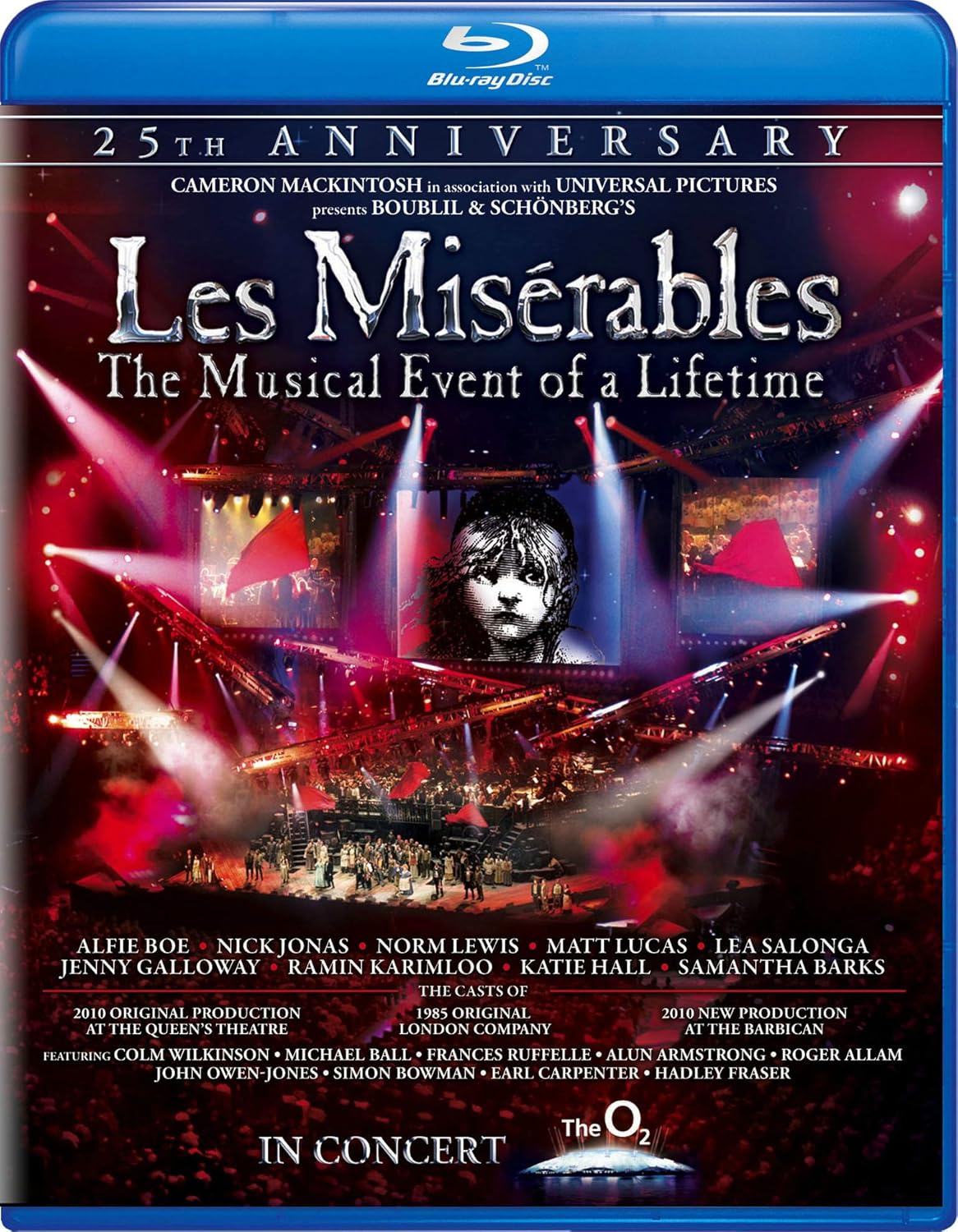 Les Miserables The 25th Anniversary Concert Blu Ray Boe Alfie