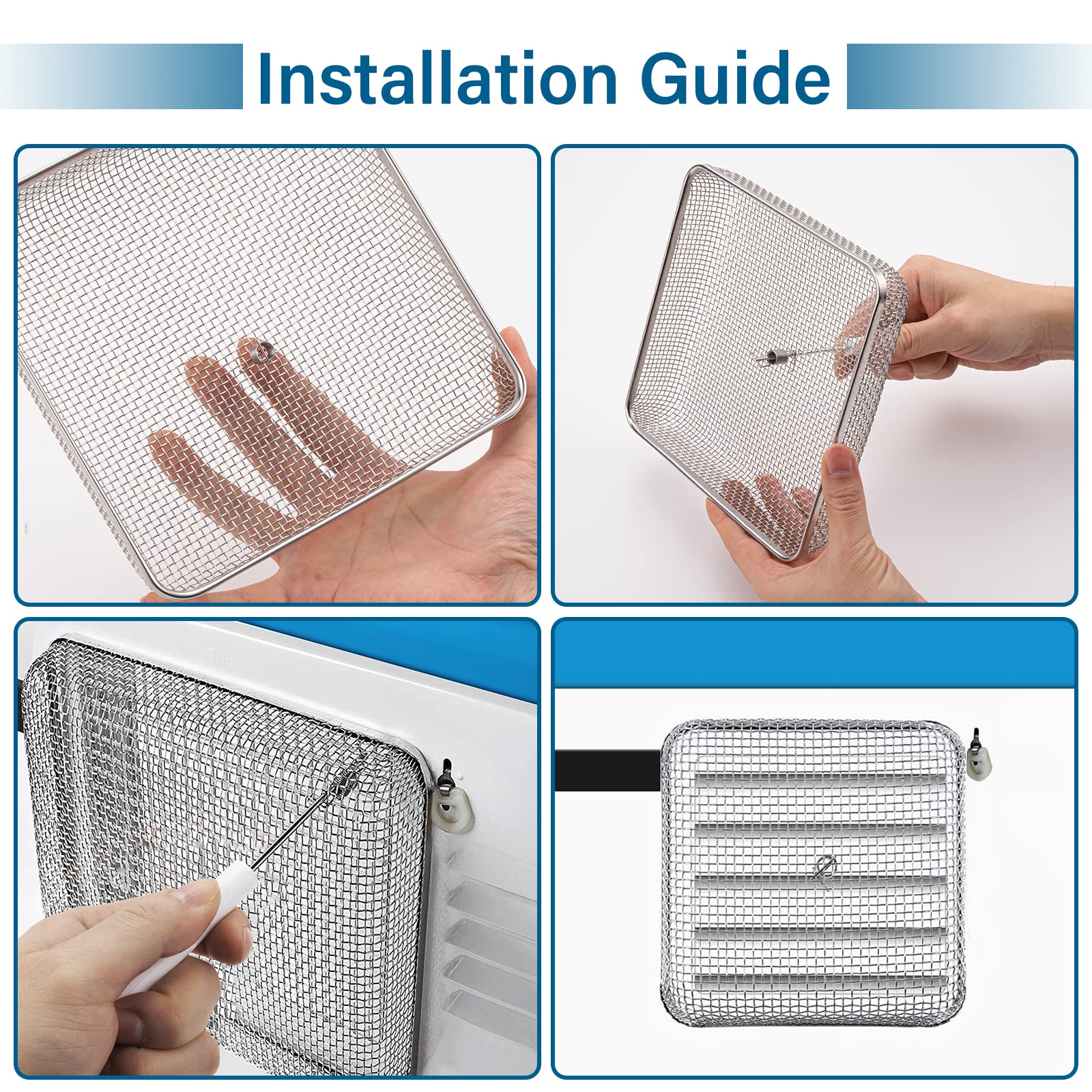 Snapklik.com : Flying Insect Screen RV Accessories, RV Heater Vent ...