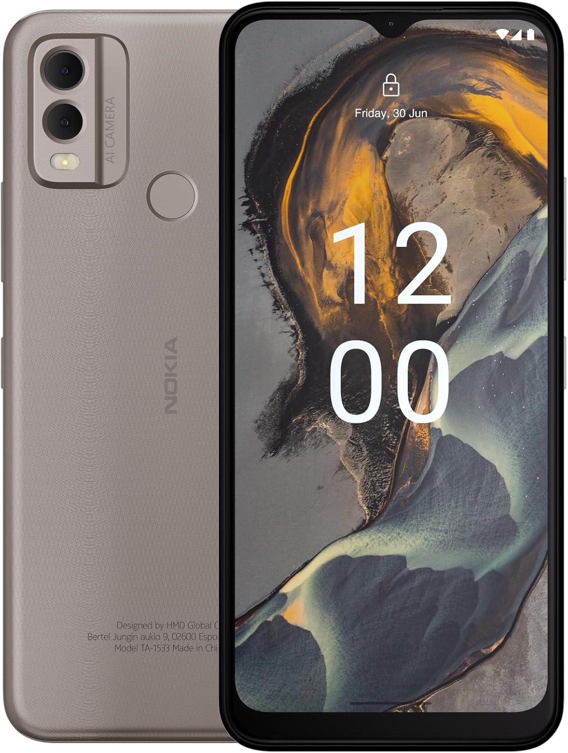 Nokia C22 4G Android Smartphone, Dual Sim, 3 GB RAM + 2GB Virtual RAM ...