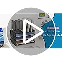 Amazon.com: LEKETREE Desk Organizers and Accessories, 3-Tier Paper ...