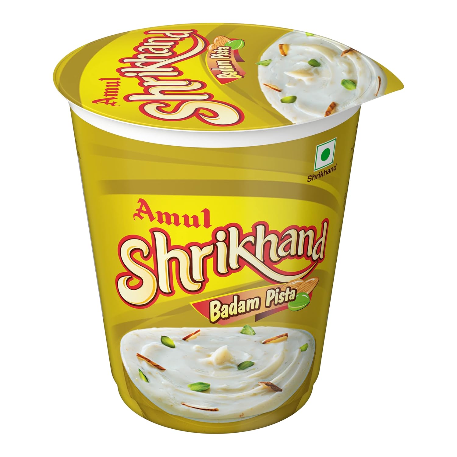 Amul Shrikhand Badam Pista, 500 g Box : Amazon.in: Grocery & Gourmet Foods