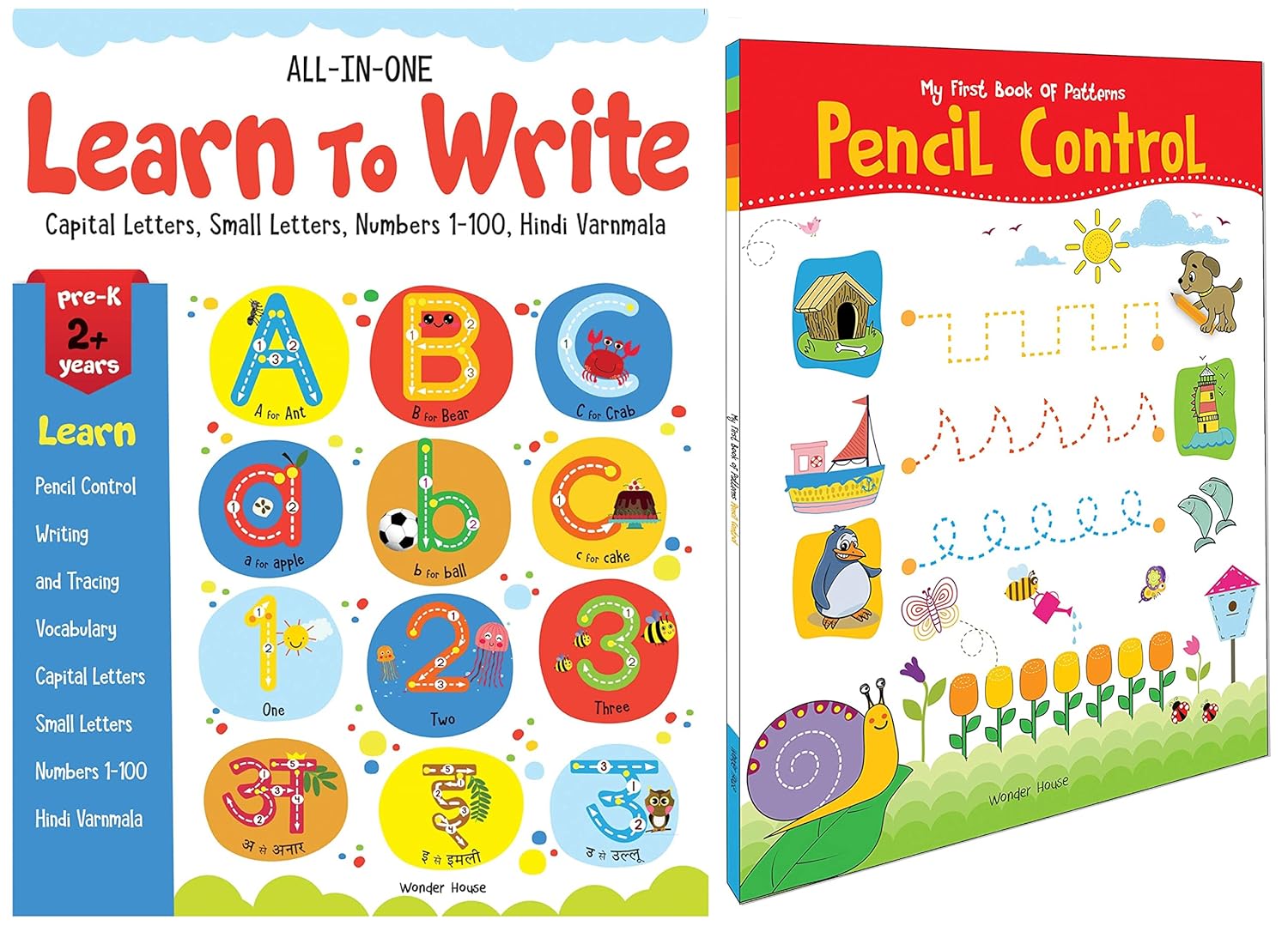 Buy All in one - Learn to write & My First Book of Pencil Control Book ...